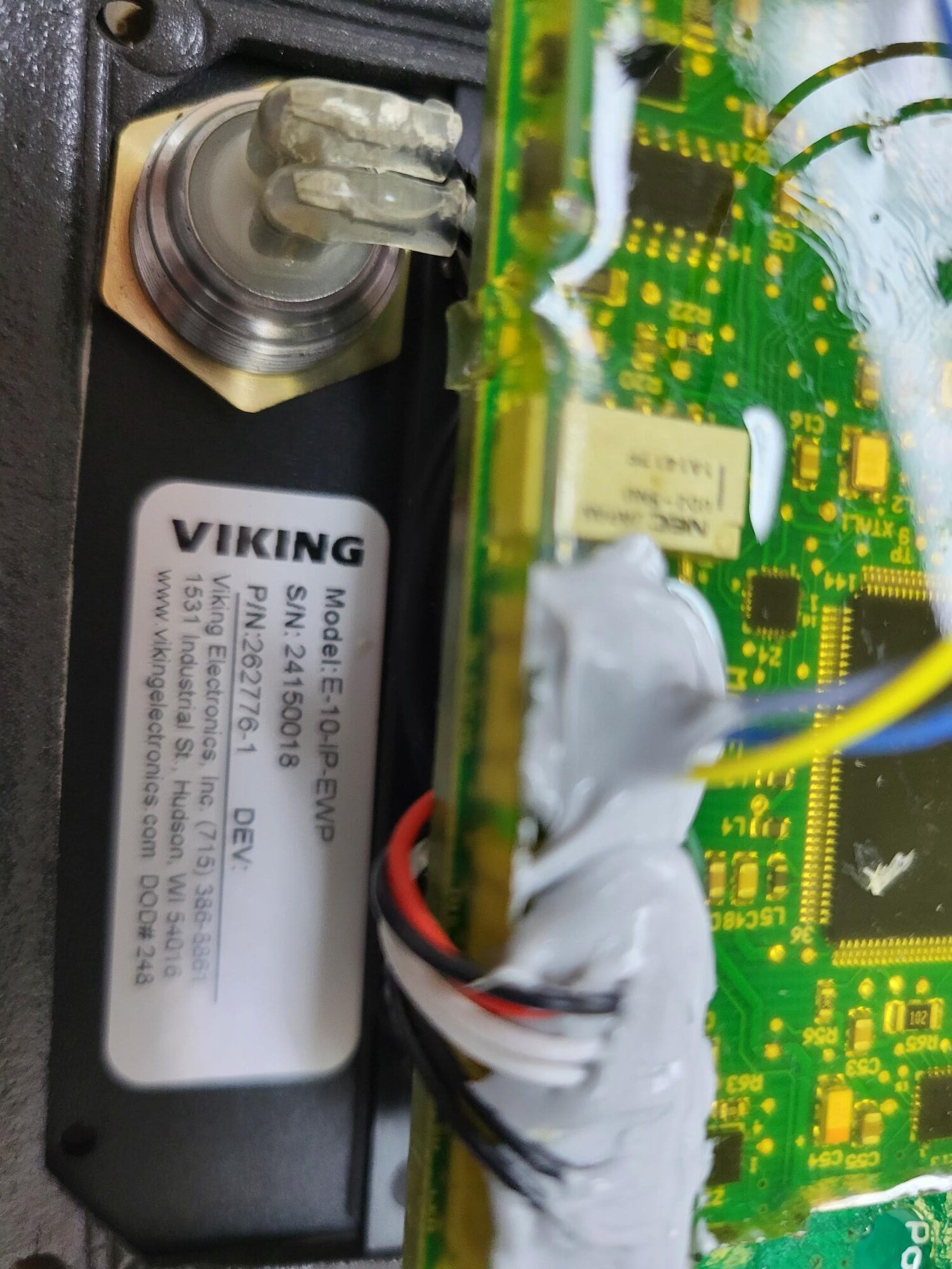 VIKING VE-5X5 SURFACE MOUNT BOX and HANDSFREE ENTRY PHONE - Electronic ...