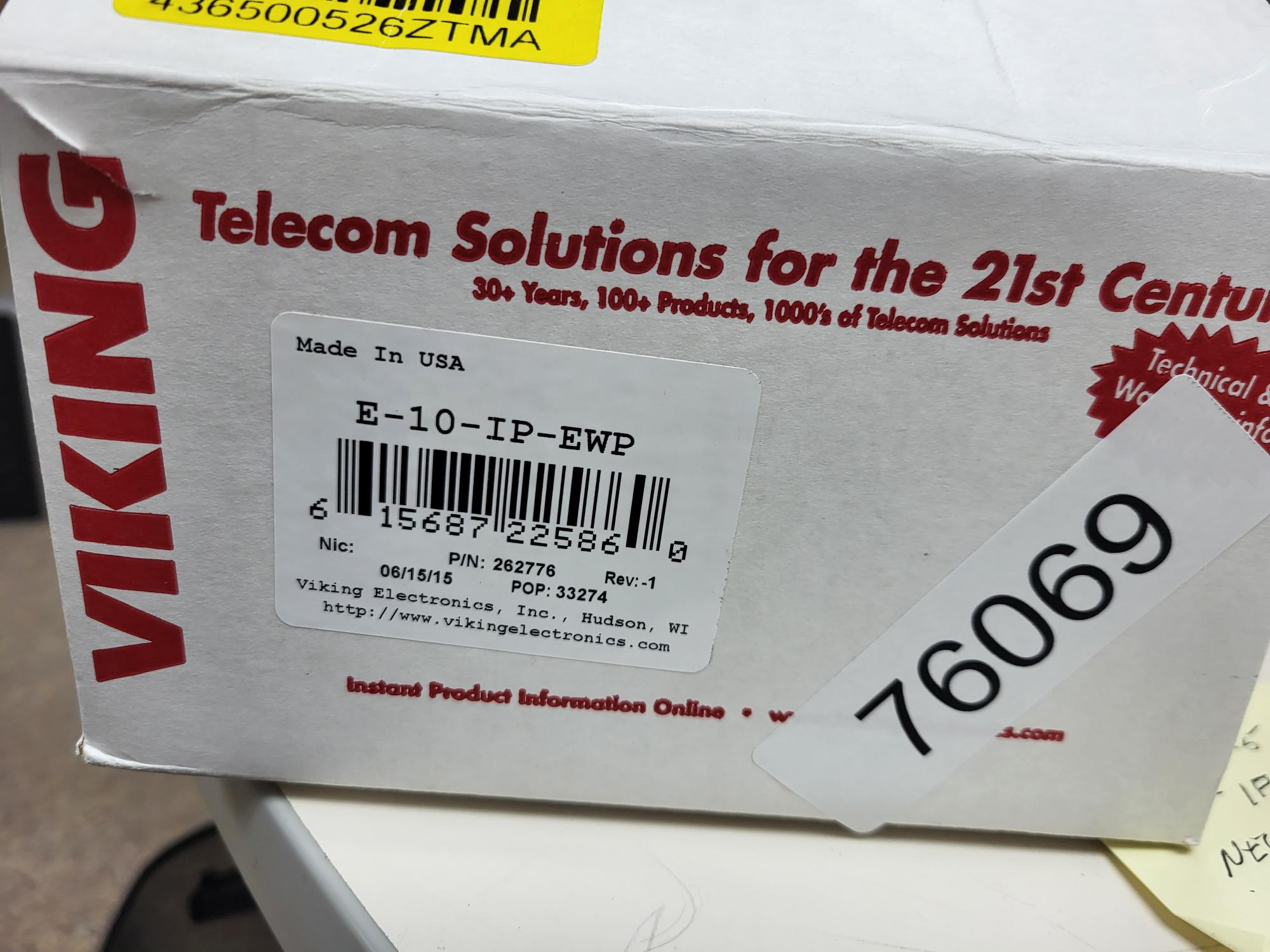 VIKING VE-5X5 SURFACE MOUNT BOX and HANDSFREE ENTRY PHONE - Electronic ...