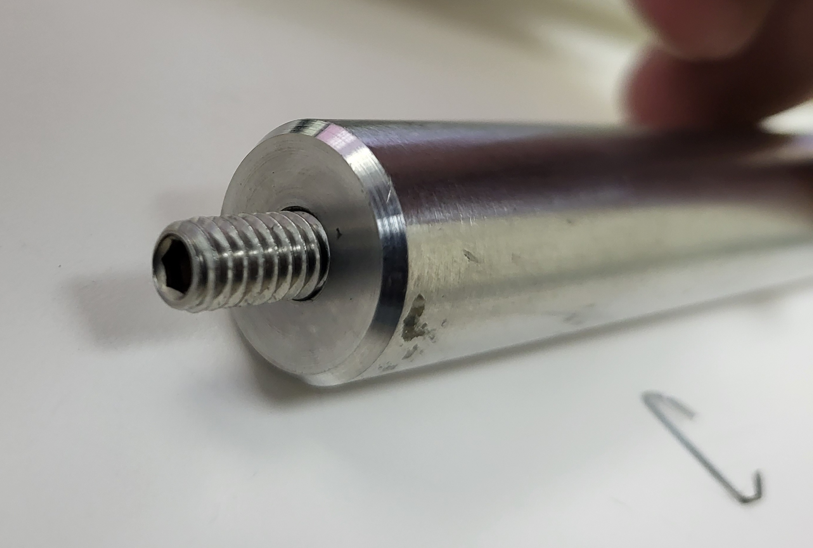 8 X 3/4 inch Optical Post - Optical Posts and Bases - BMI SURPLUS INC