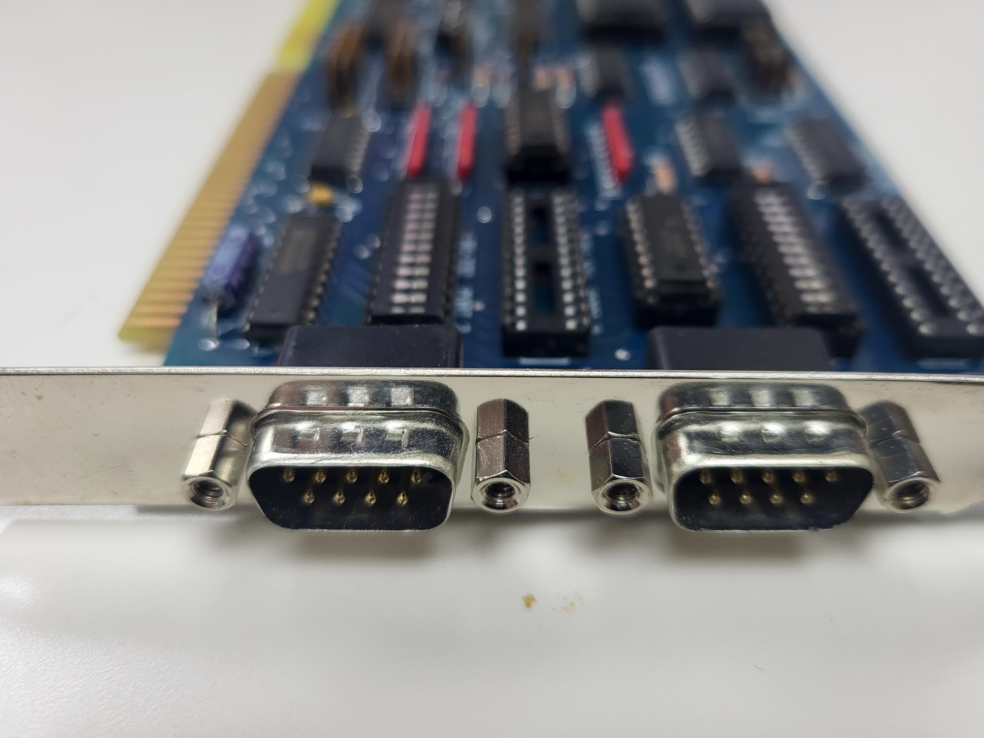 SEALEVEL COMM +2/EX 3087-SS REV B ISA CARD RS-232 DUAL PORT IC113C(LOT ...