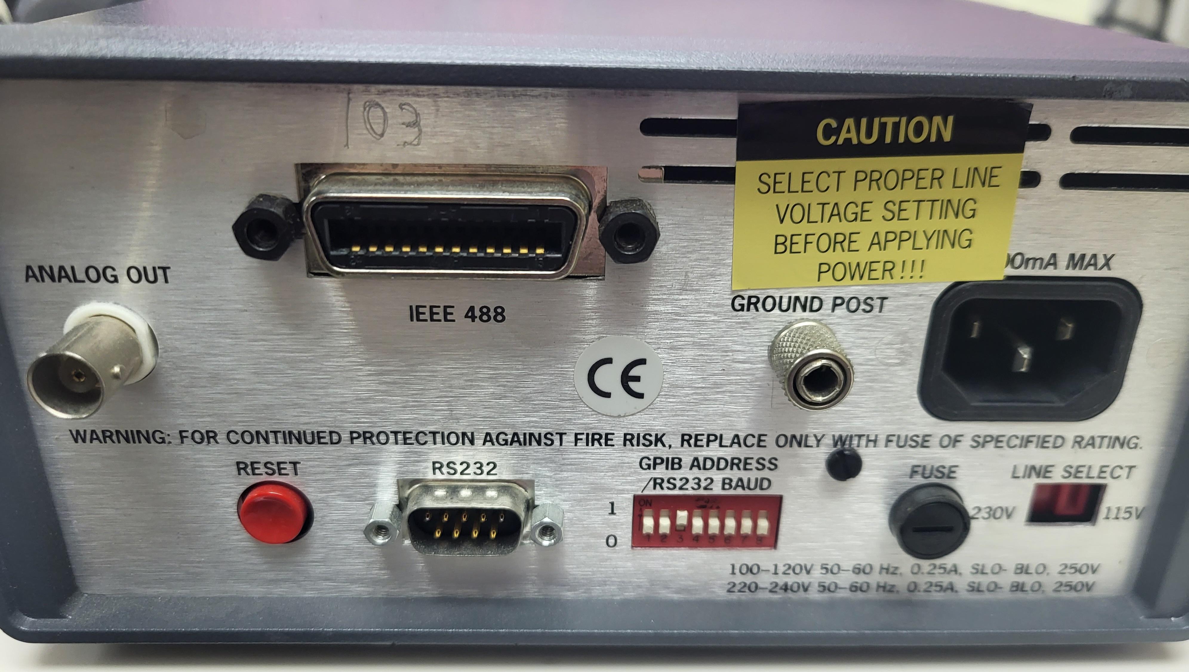NEWPORT OPTICAL POWER METER- MODEL 1830-C - Electronic Components ...