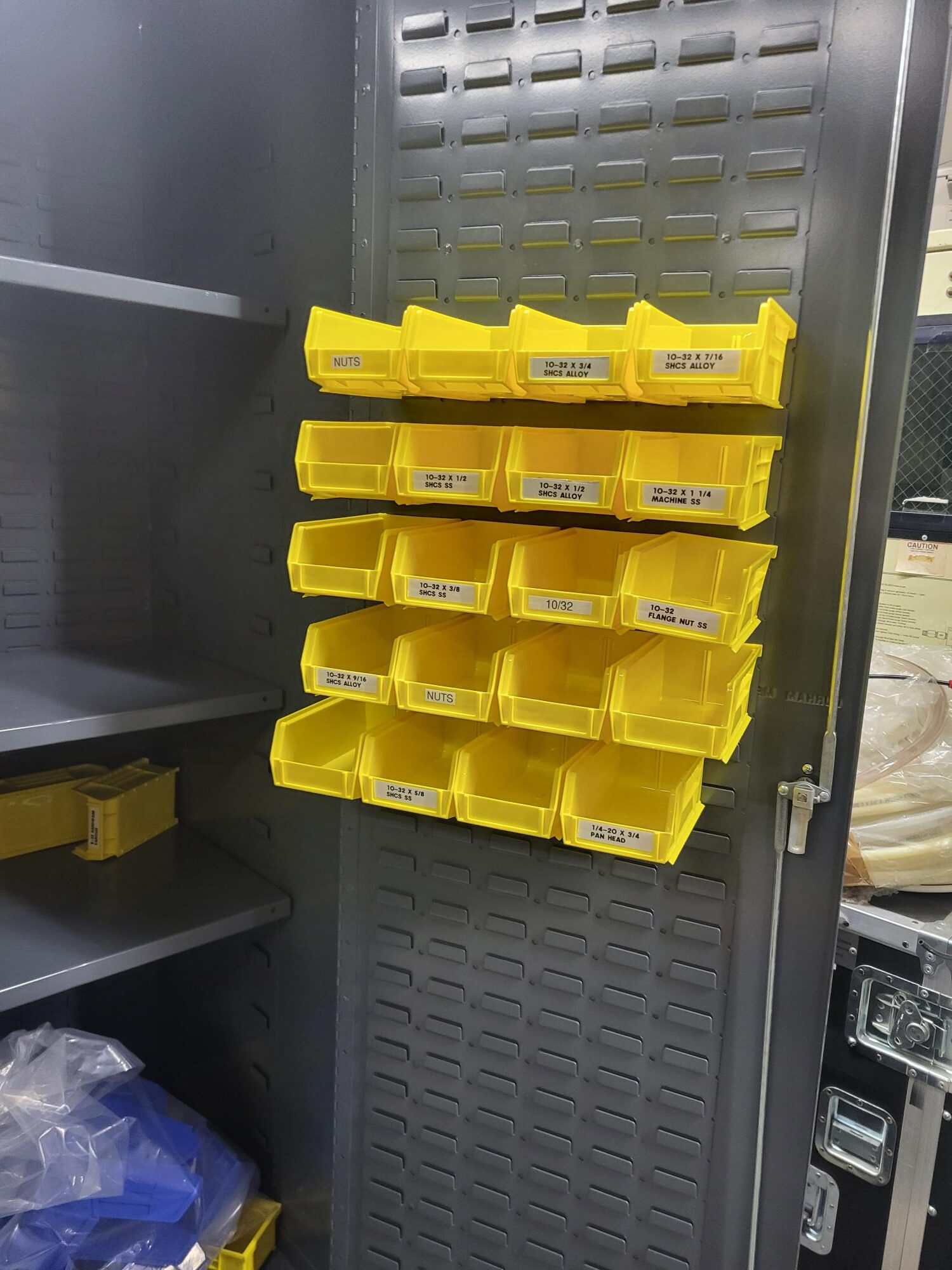 DURHAM PARTS CABINET WITH BIN STORAGE BMI SURPLUS INC