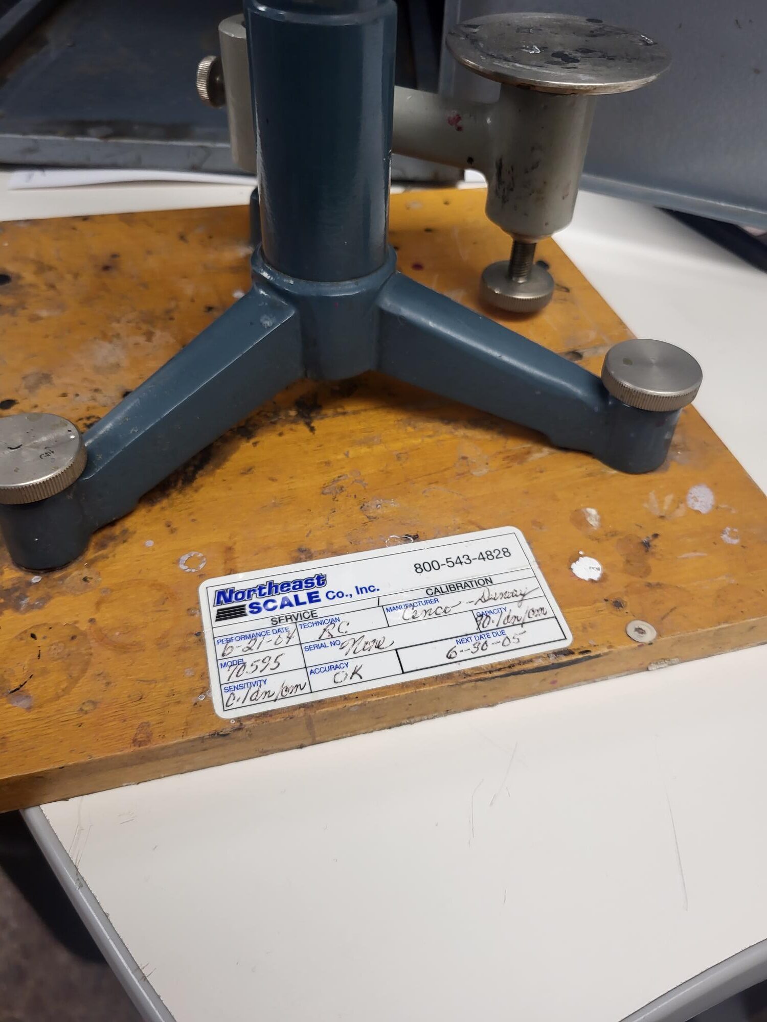 Cenco-DuNouy 70535 Tensiometer - Pressure Strain and Force - BMI ...