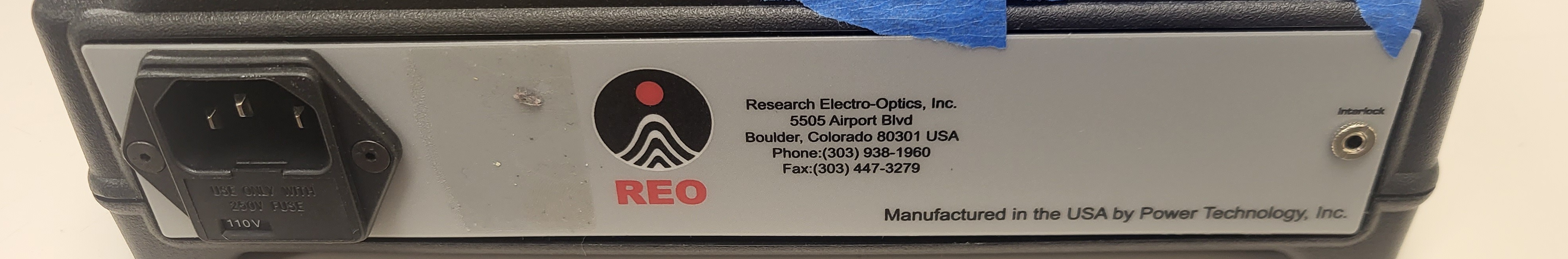 REO 32880 Laser Power Supply - Lasers - BMI SURPLUS INC