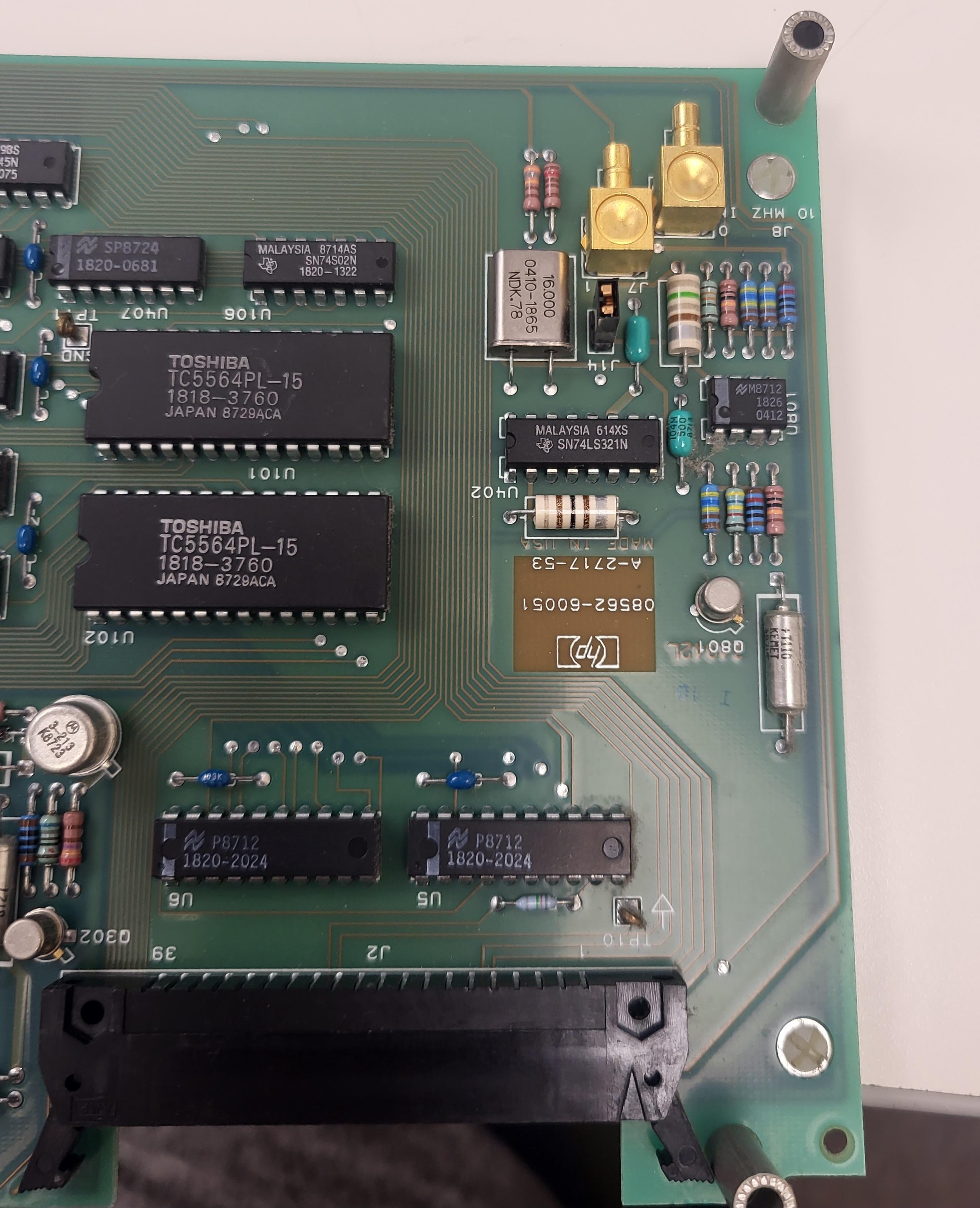 HP/ AGILENT 08562 A2 BOARD - Circuit Board Modules, Computer Equipment ...