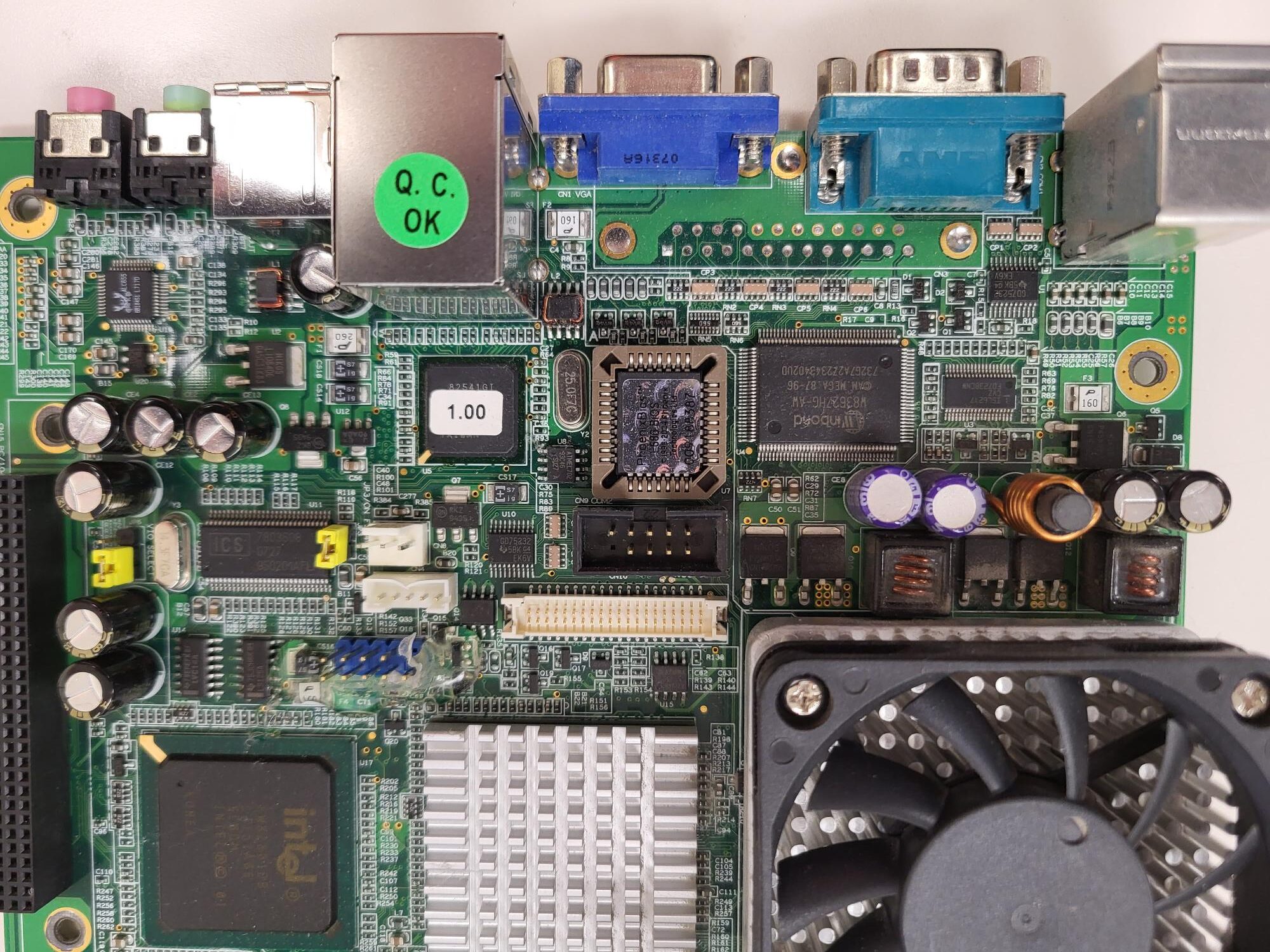 INTEL MX 855C MOTHERBOARD WITH RAM - Circuit Board Modules - BMI ...