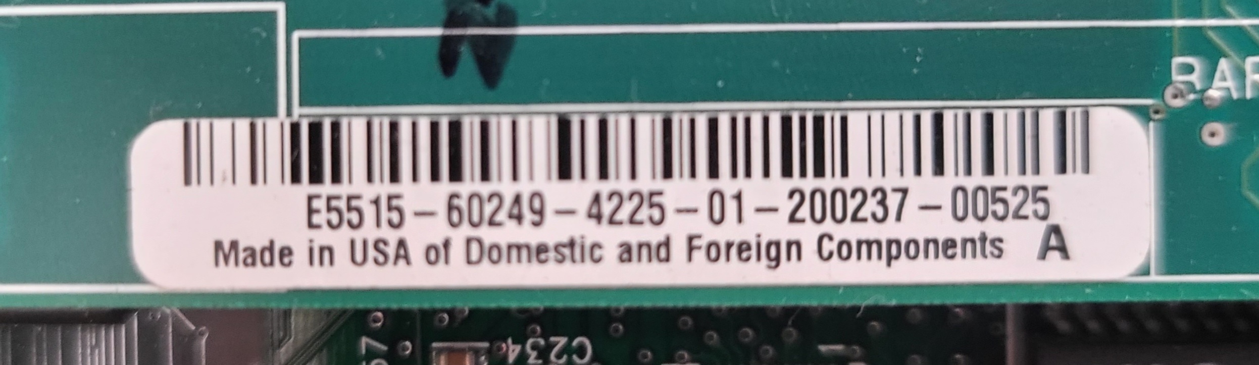 AGILENT E5515-60249 HOST PROCESSOR - Circuit Board Modules - BMI ...