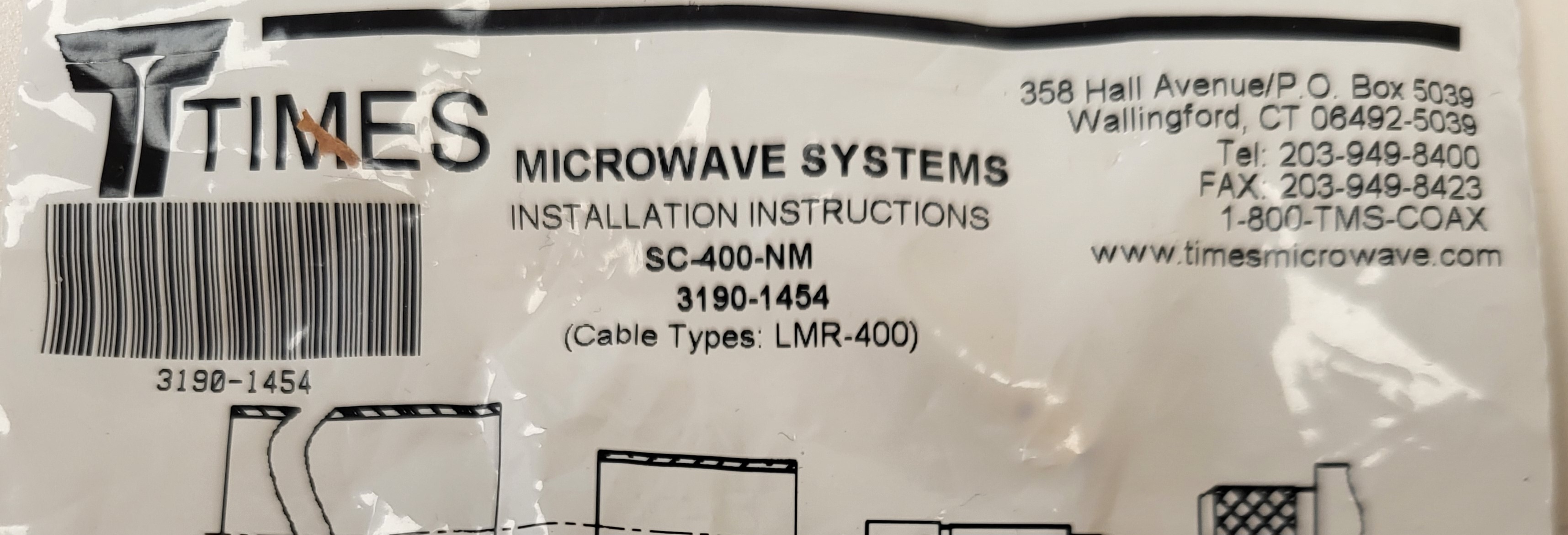 TIMES MICROWAVE SC-400-NM(LOT OF 11) - Crimp Insertion and Extraction ...