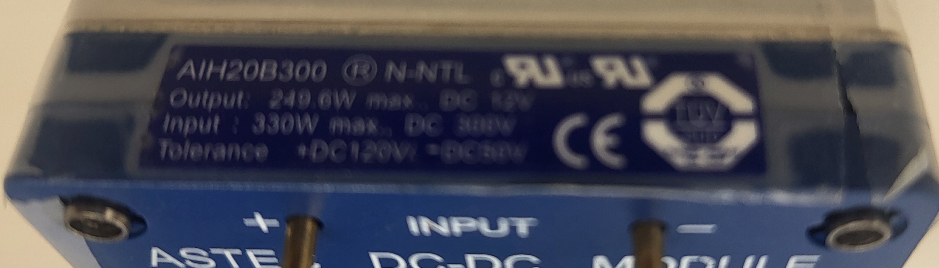 ASTEC DC-DC MODULE AIH20B300N-L - Electrical Supplies, Industrial ...