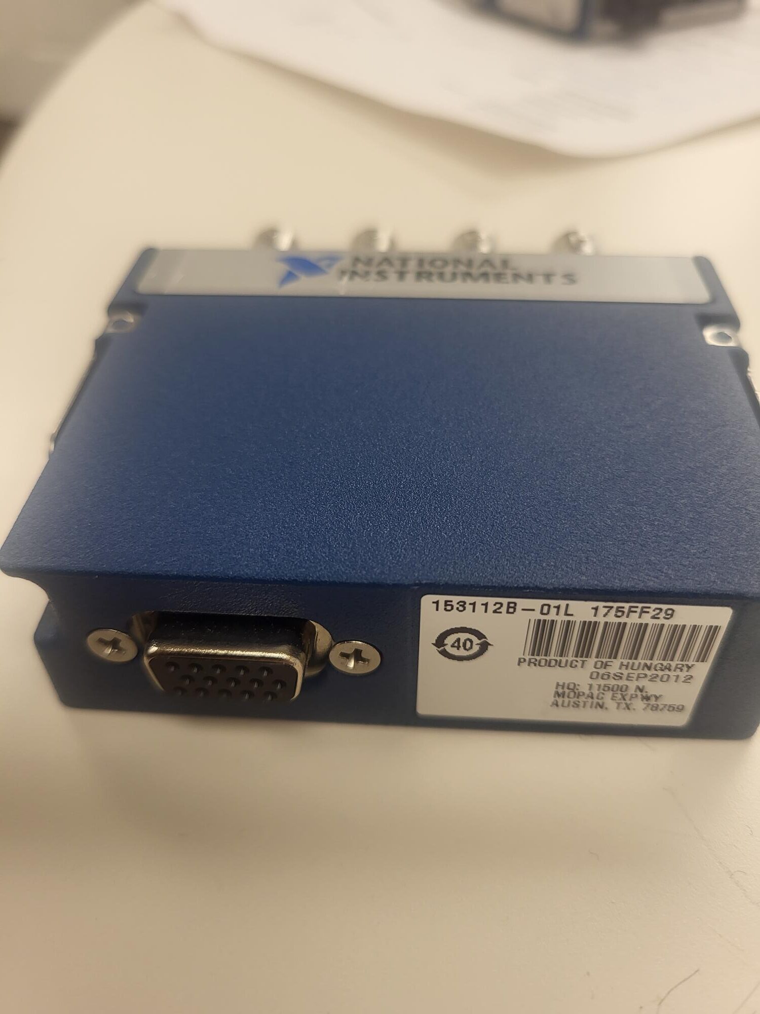 National Instruments Analog input with BNC - Computer Accessories ...