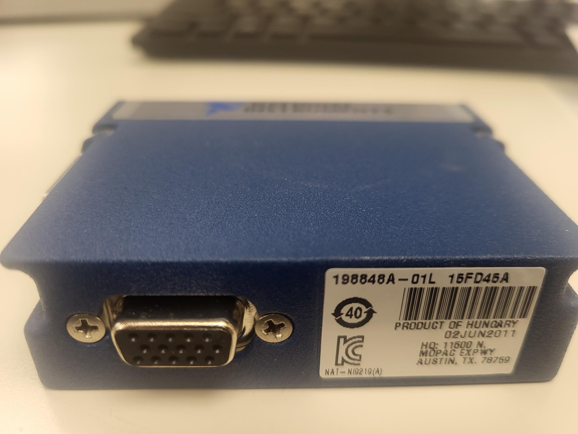 National Instruments NI9219 analog Input - Computer Accessories ...