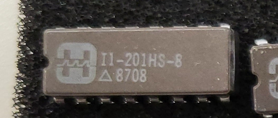 Harris Analog Switch 11-201hs-8 8708 (lot of 18) - Computer Equipment ...