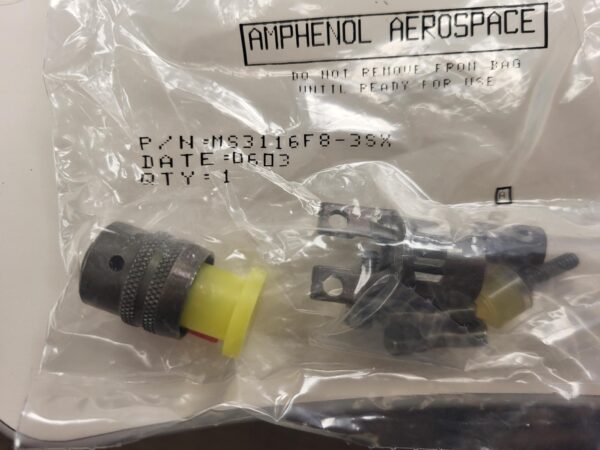 Amphenol Mil-Spec Connector Kit MS3116F8-3SX - Multi-Pin and Mil-Spec ...