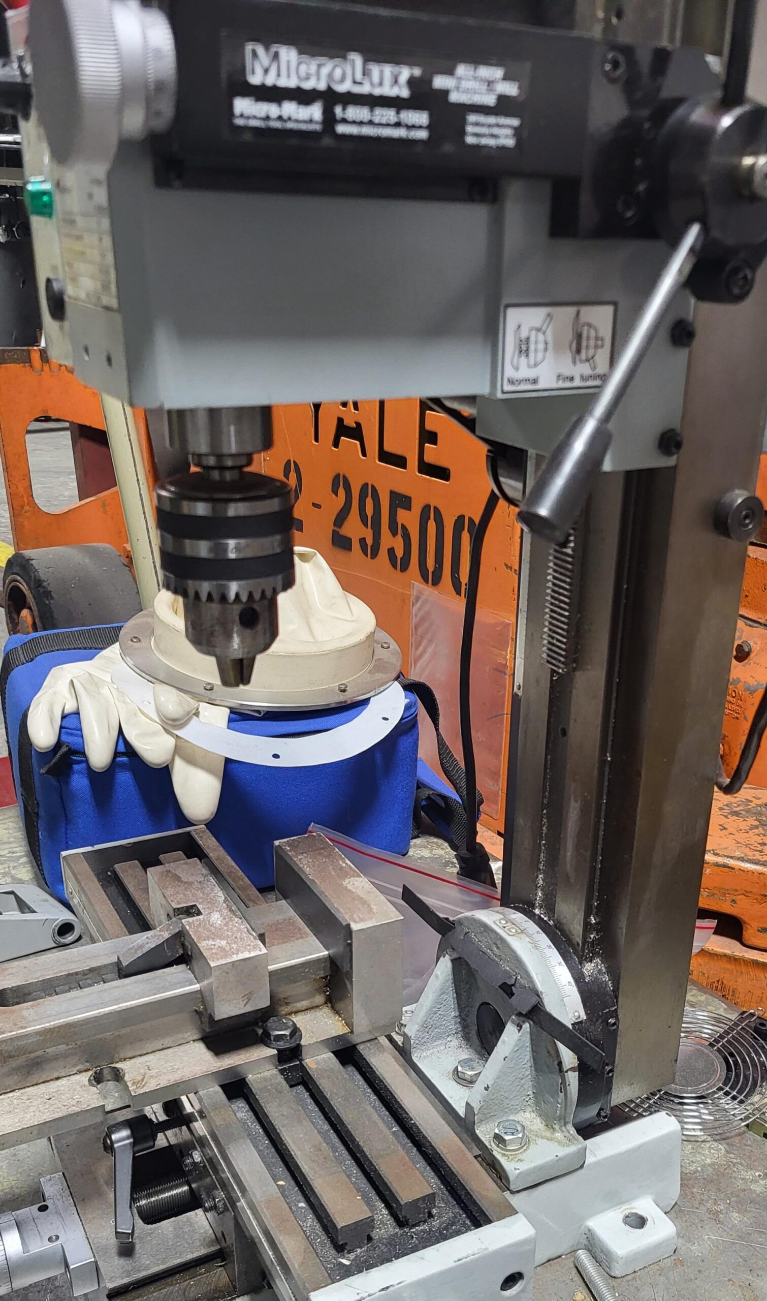 Micro-Lux Mini Vertical Milling Drilling Machine 95D-1