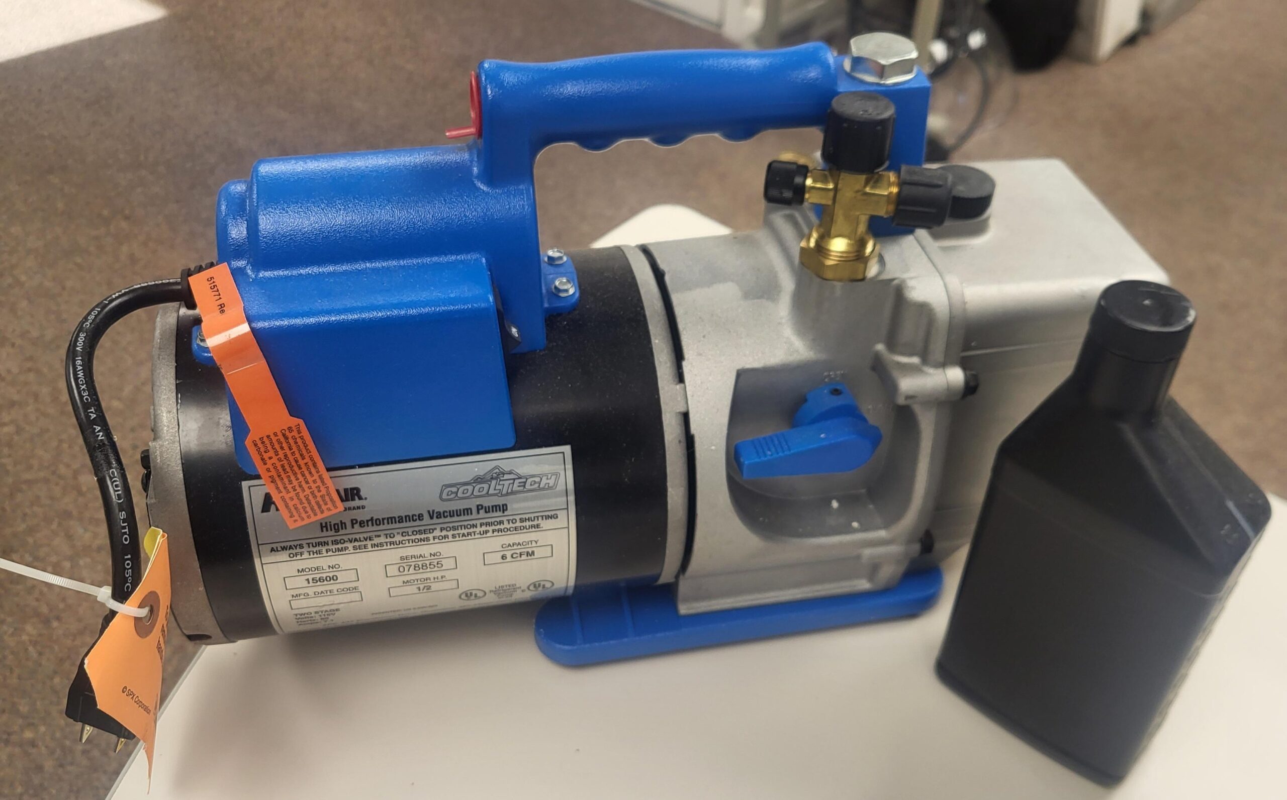 Robinair Cooltech Vacuum Pump BTA48RC - Vacuum Pumps - BMI SURPLUS INC