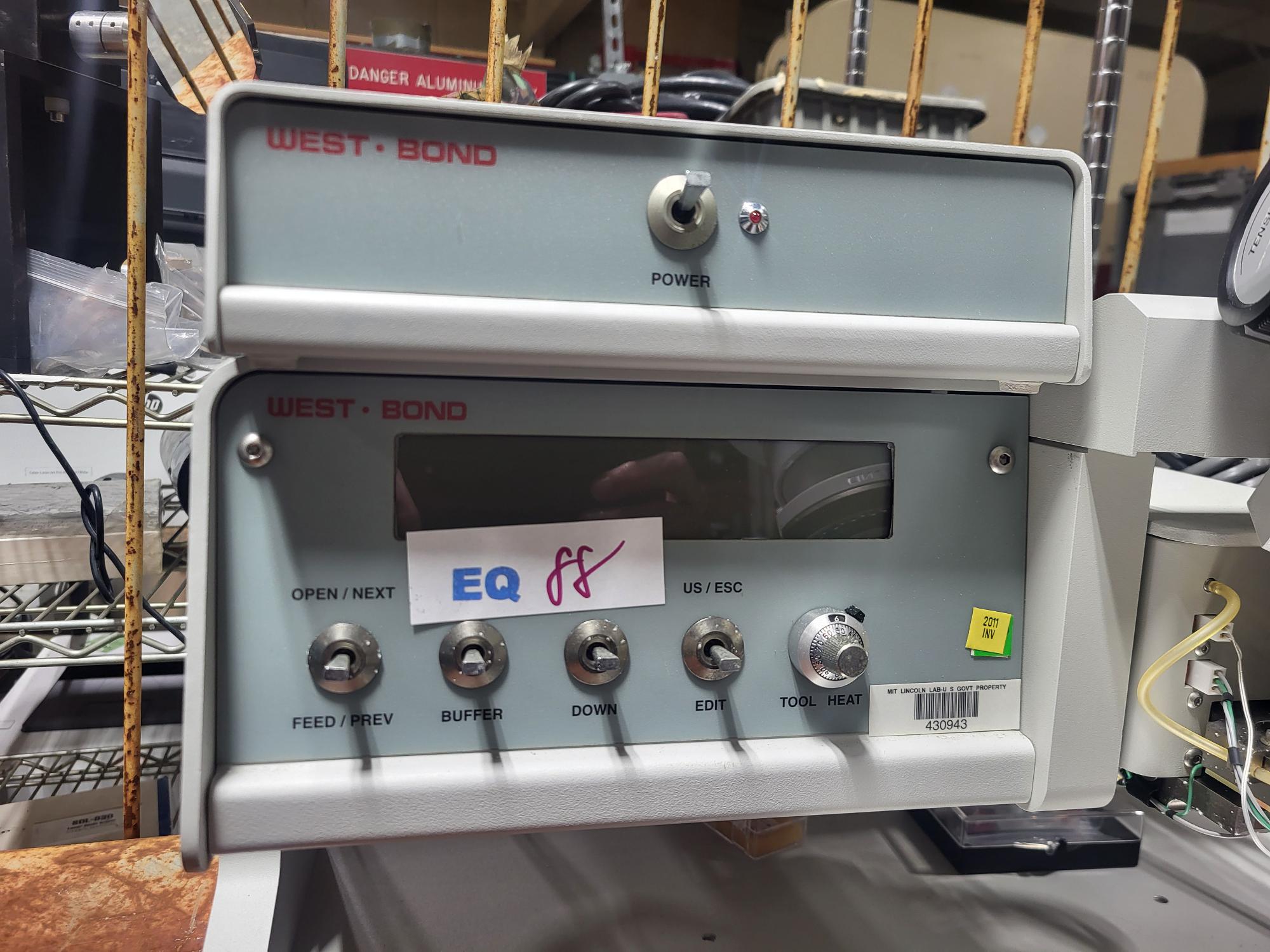 West-Bond Wire Bonder Model 747630E - Semiconductor Processing ...