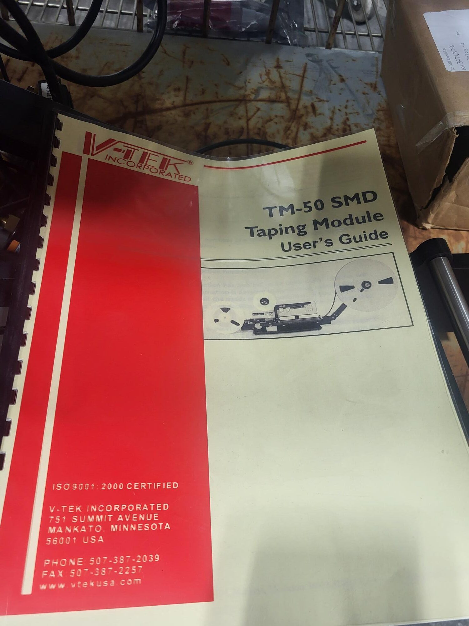 V-Tek TM-50 Taping Module - Industrial Process Equipment - BMI SURPLUS INC