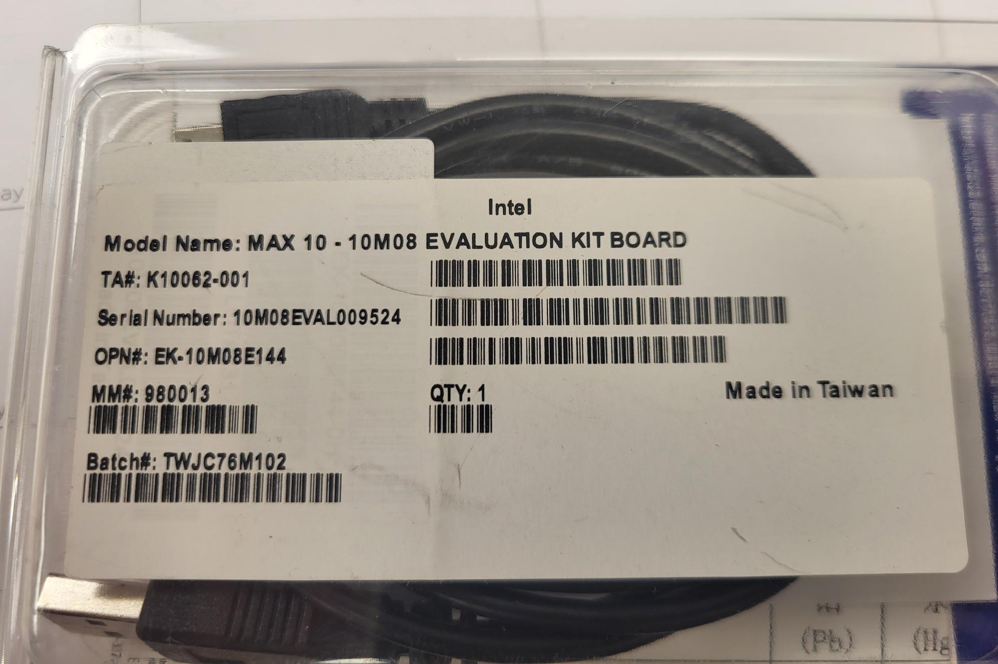 Max 10 10M08 Evaluation Kit Board - Circuit Board Modules, Evaluation ...