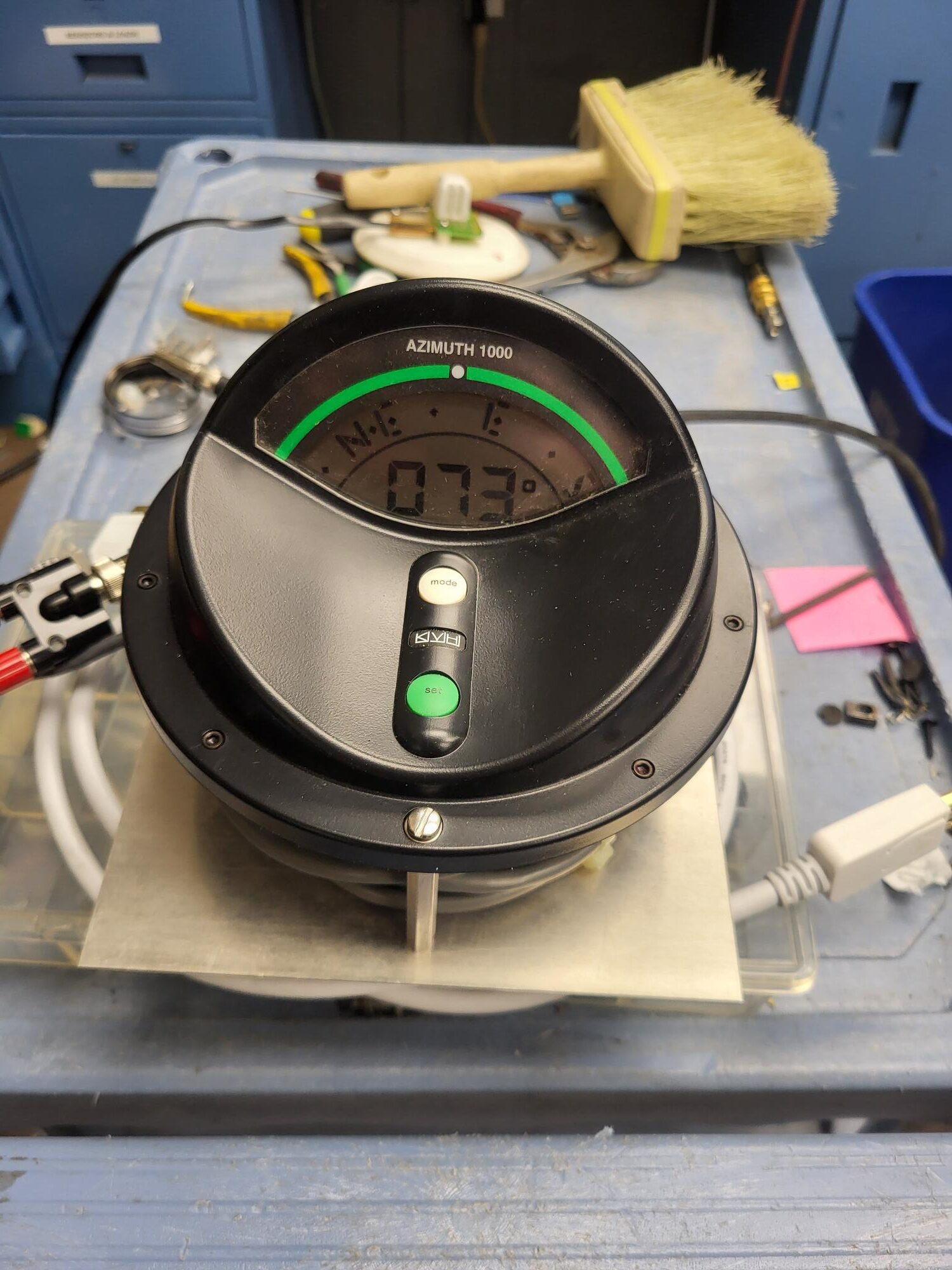 Azimuth AZ1000 Black Self-contained Digital Compass - Industrial ...