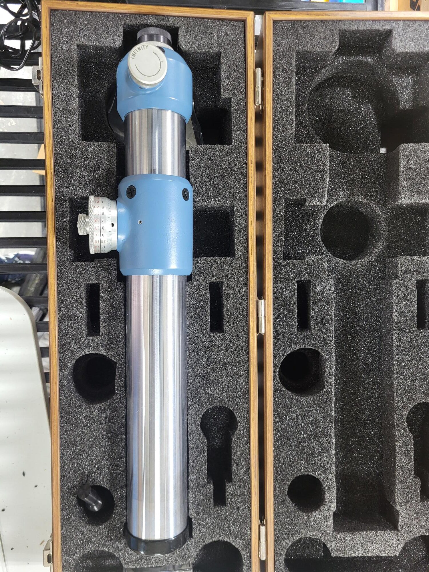 Contraves K-122 Dual Micrometer Telescope - Telescopes - BMI SURPLUS INC