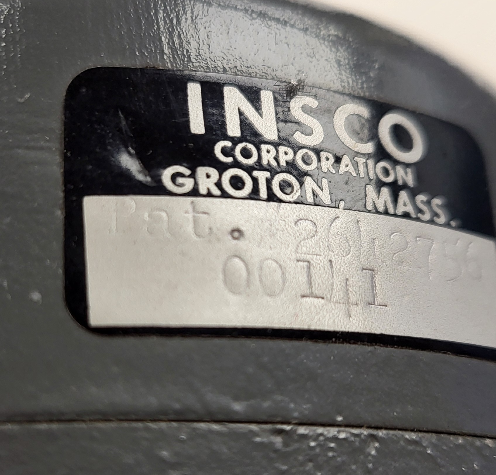 Insco Transmission Model 00141 - Component Test Equipment - BMI Surplus