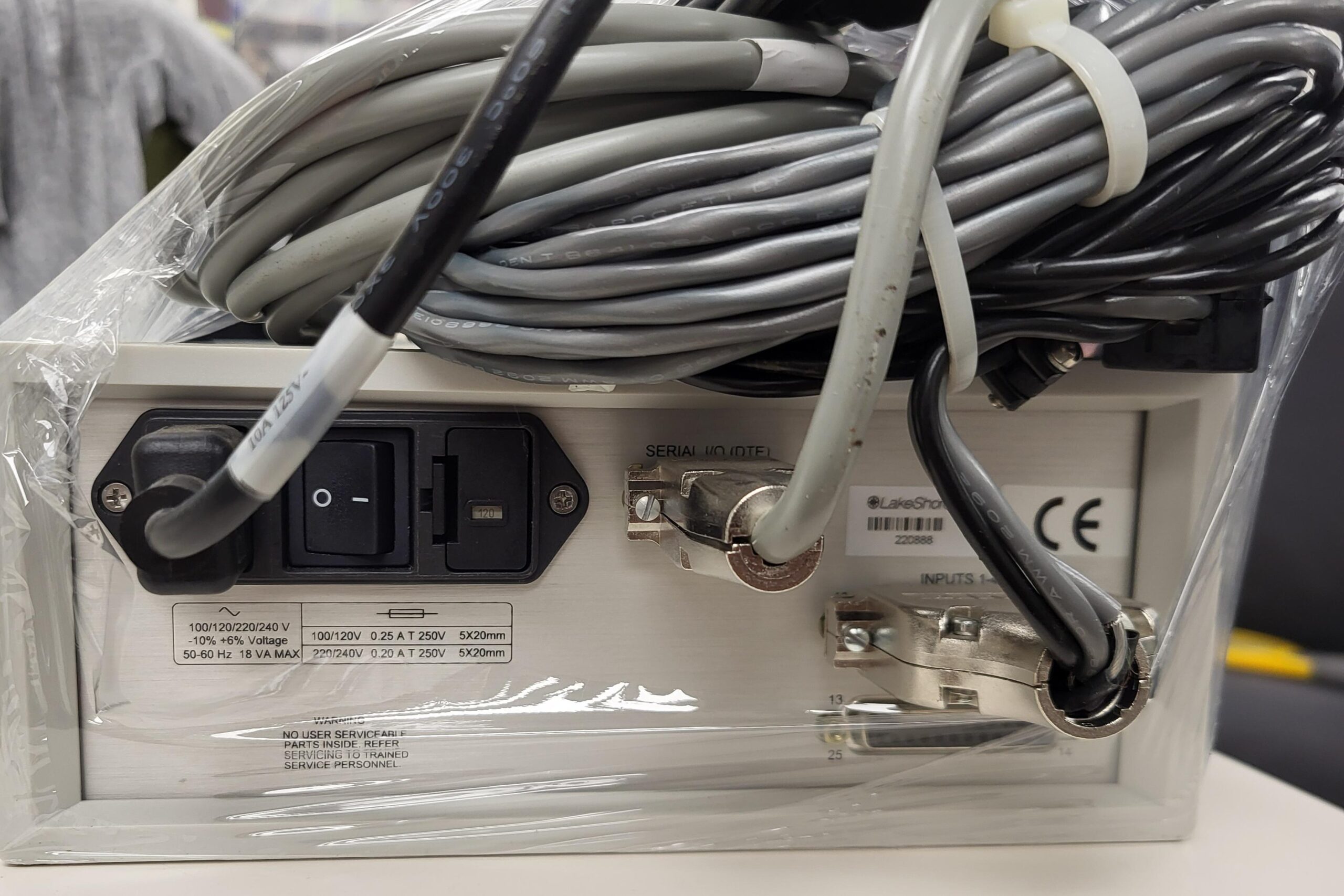 Lakeshore 218 Temperature Monitor - Process Equipment, Test Equipment ...