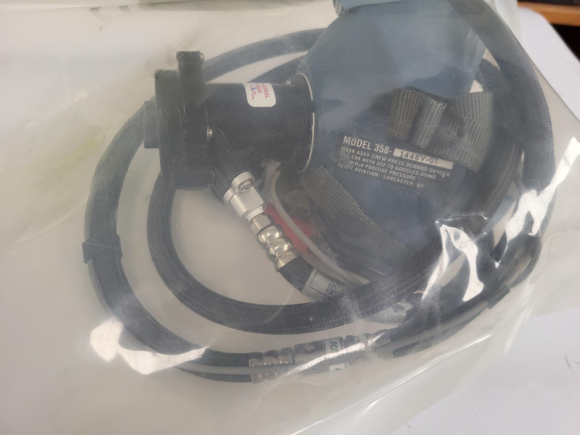 Air Crew Oxygen Breathing System Various Models( see description) (Lot ...