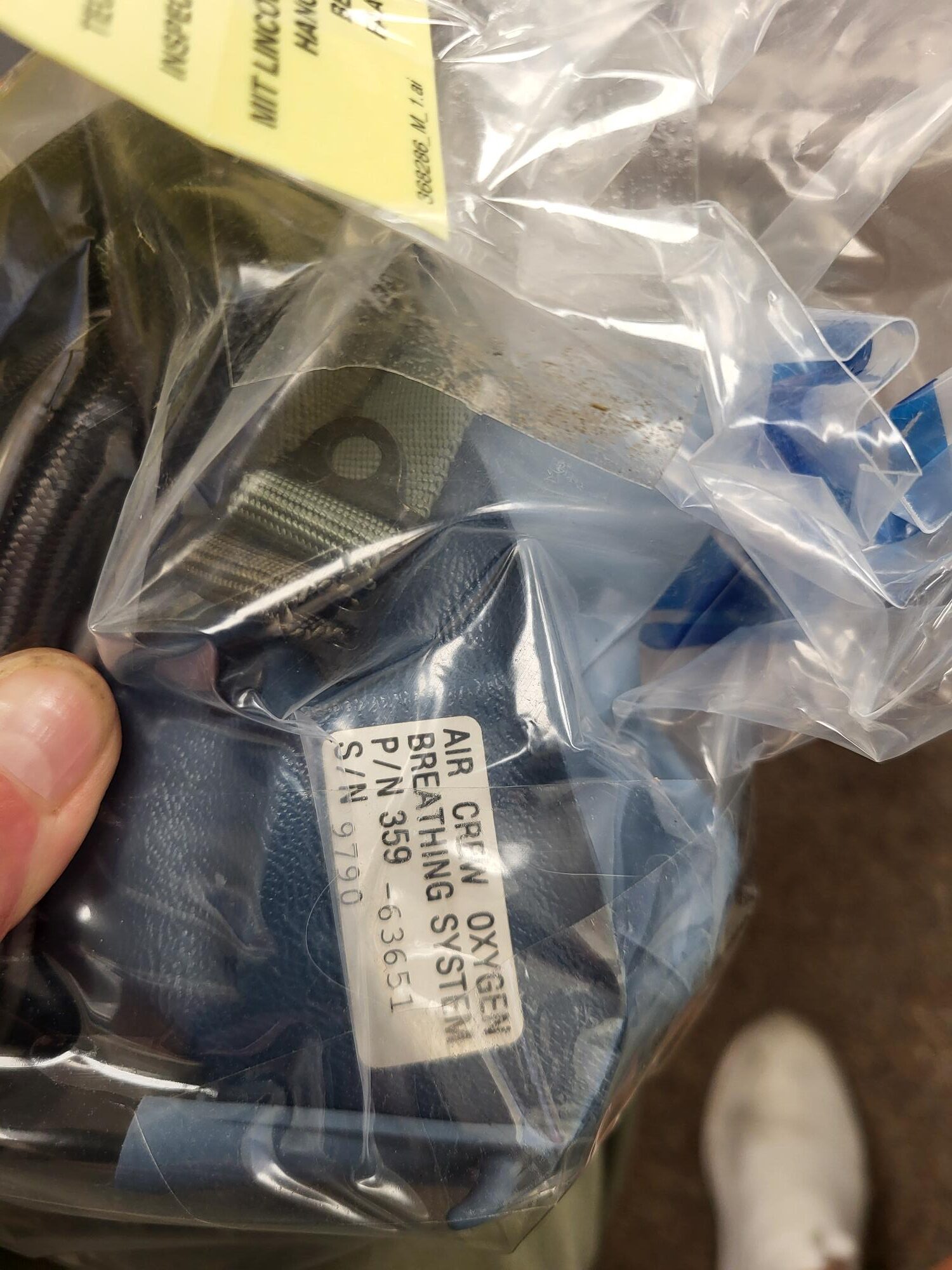 Scott Air Crew Oxygen Breathing Systems (Lot of 12)