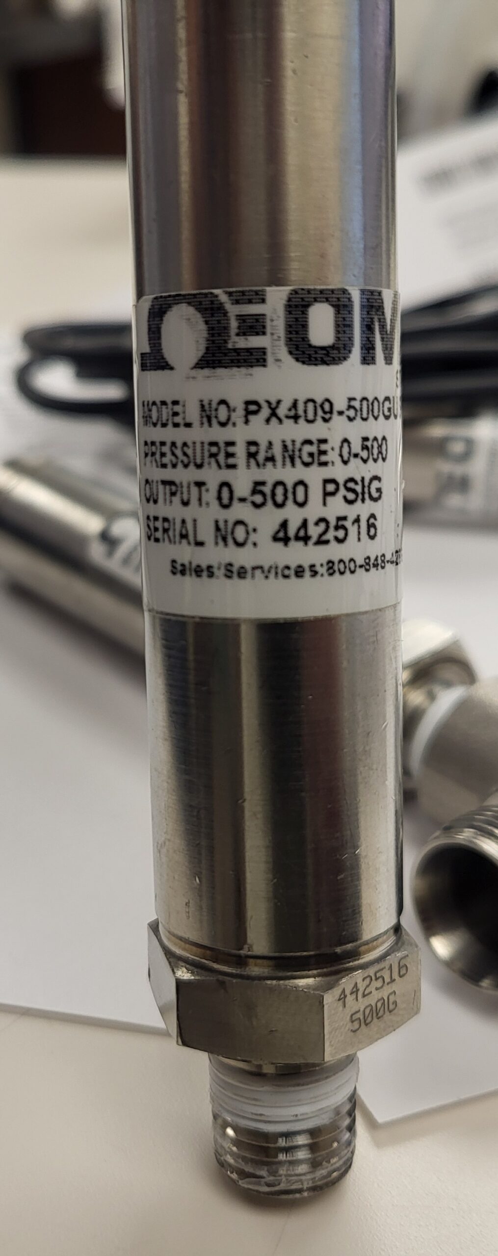 Omega PX409-500GUSBH Pressure Sensor