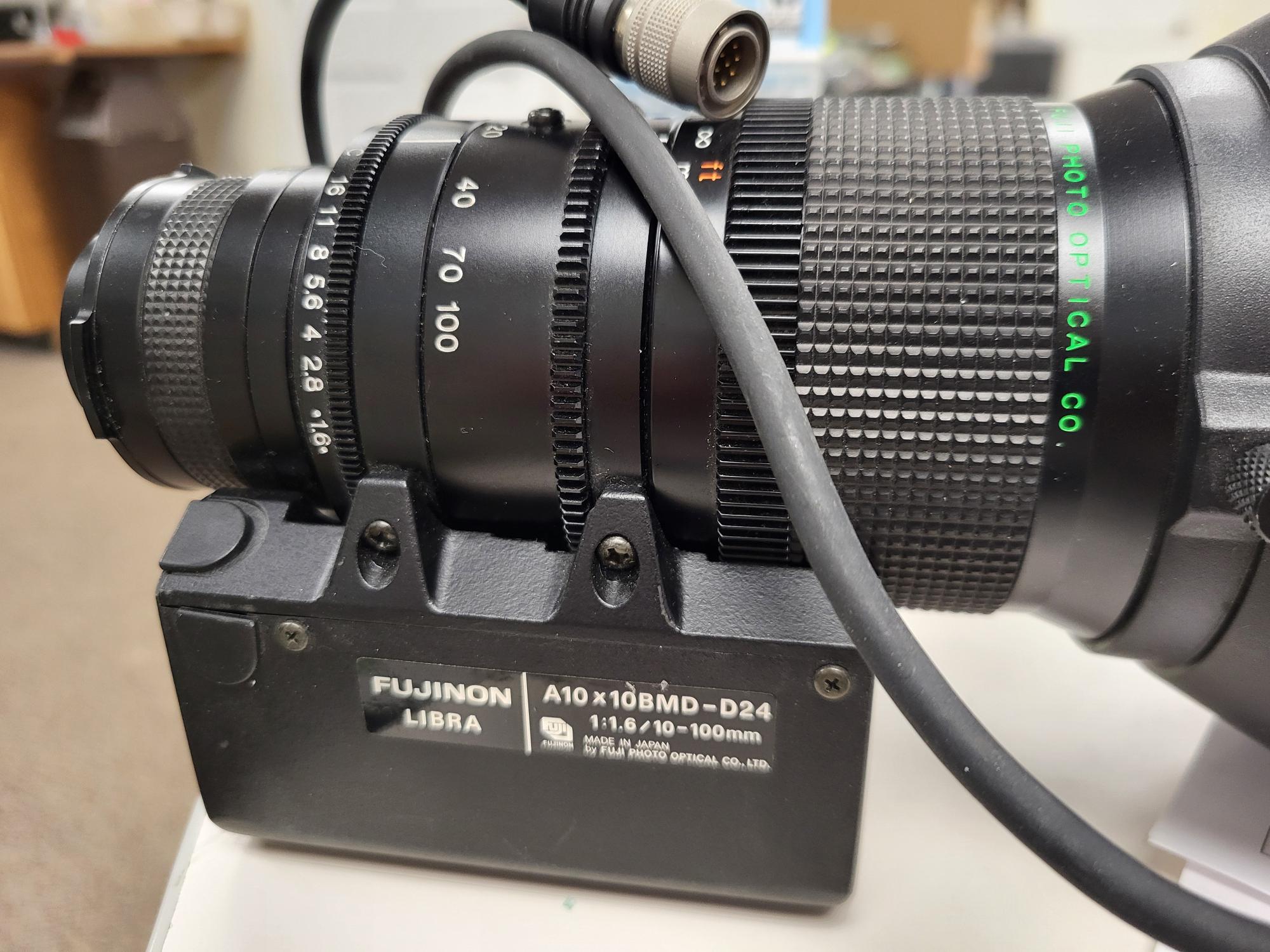 Fujinon Libra A10x10BMD-D24 CCD Lens - Camera Lenses - BMI SURPLUS INC