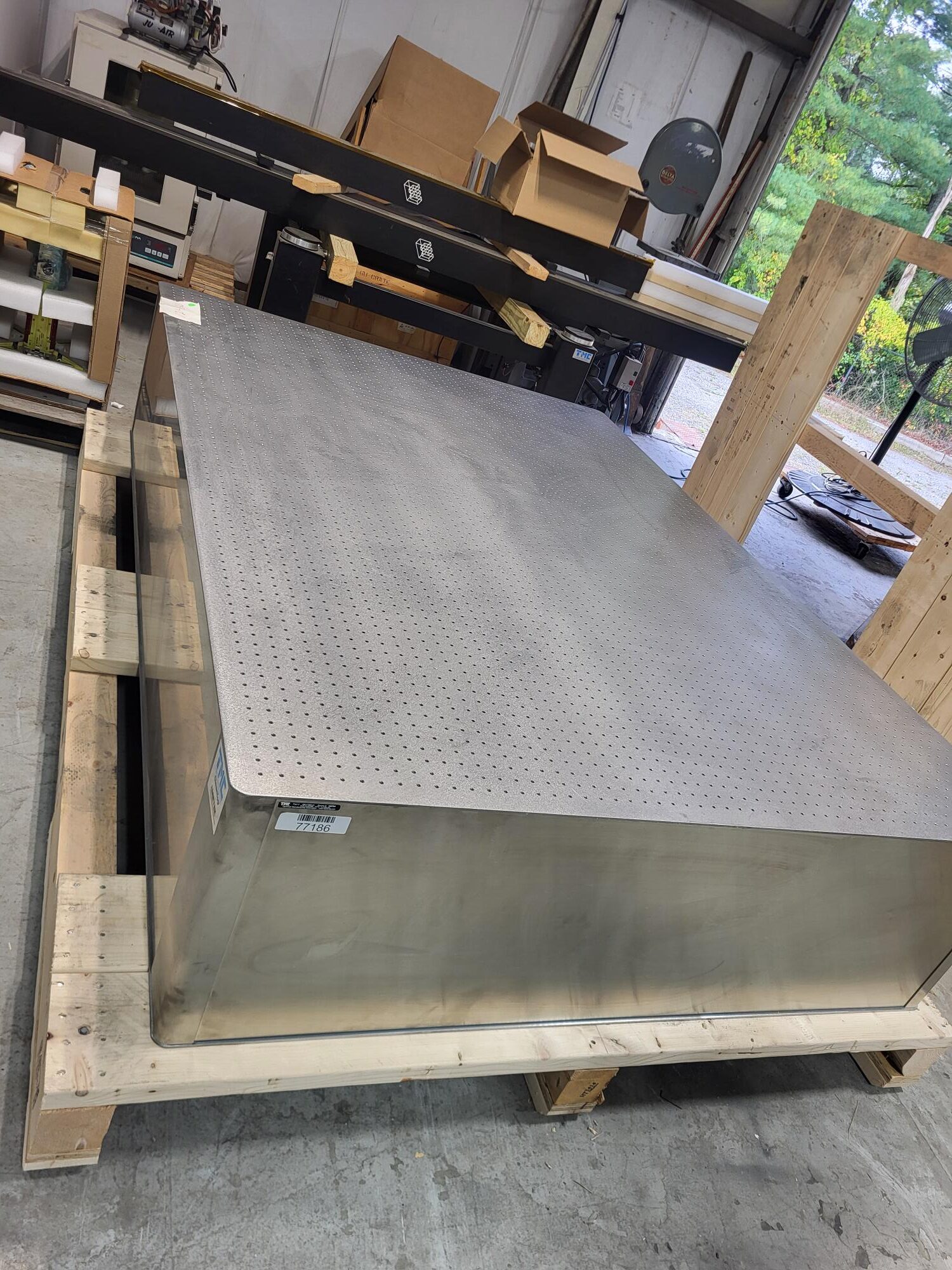 TMC by Ametek 7' x 5' x 18" Modular Optical Table