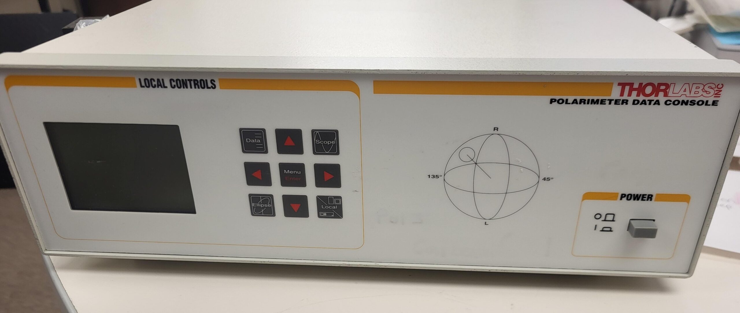 ThorLabs Polarimeter Data Console for Precise Data Analysis - Test ...