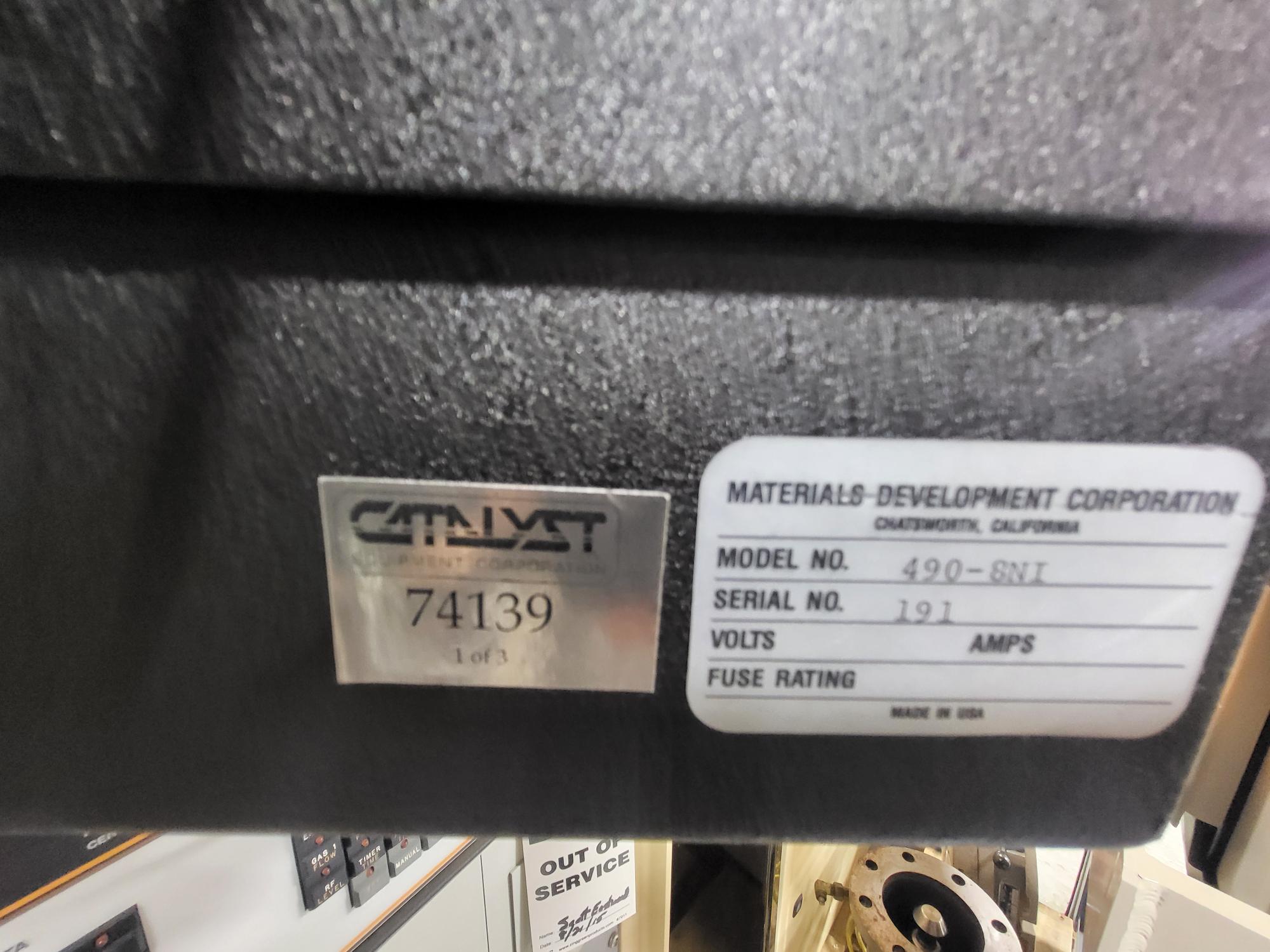 Materials Development Corporation (MDC) 490-8NI CV Plotter