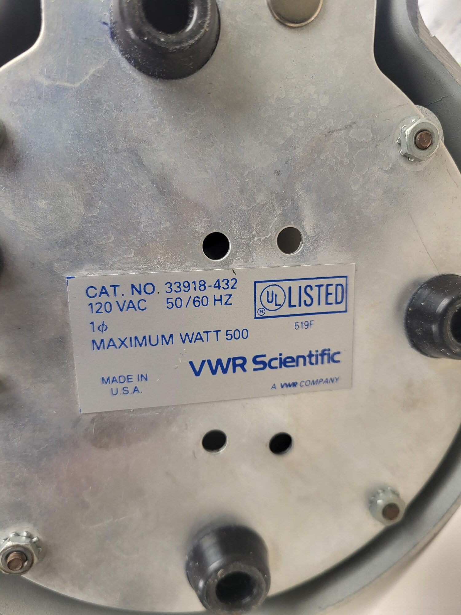 VWR Dylatherm Hot Plate - Laboratory Equipment - BMI SURPLUS INC