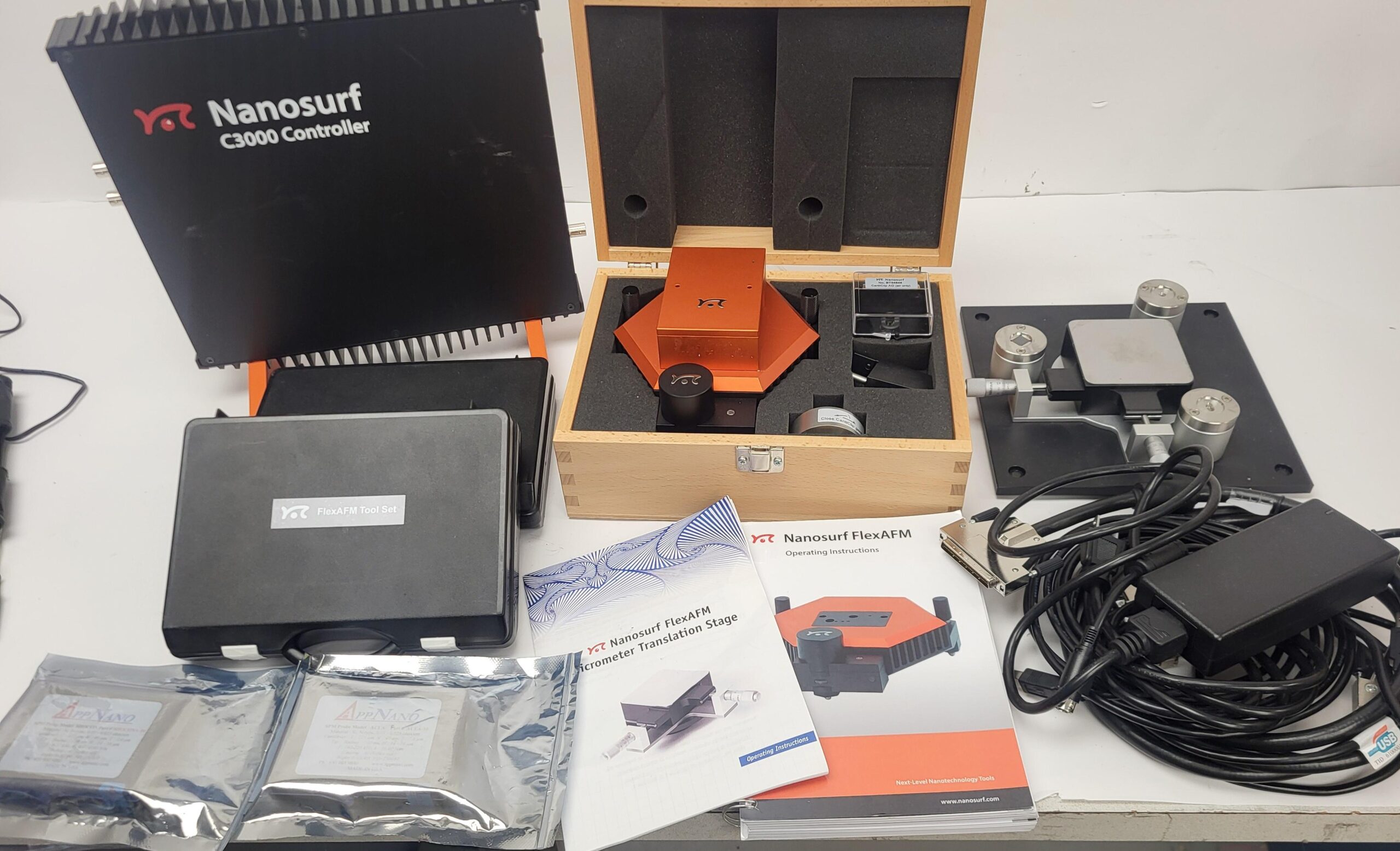 Nanosurf Flex AFM5 with IsoStage System and C3000 Controller