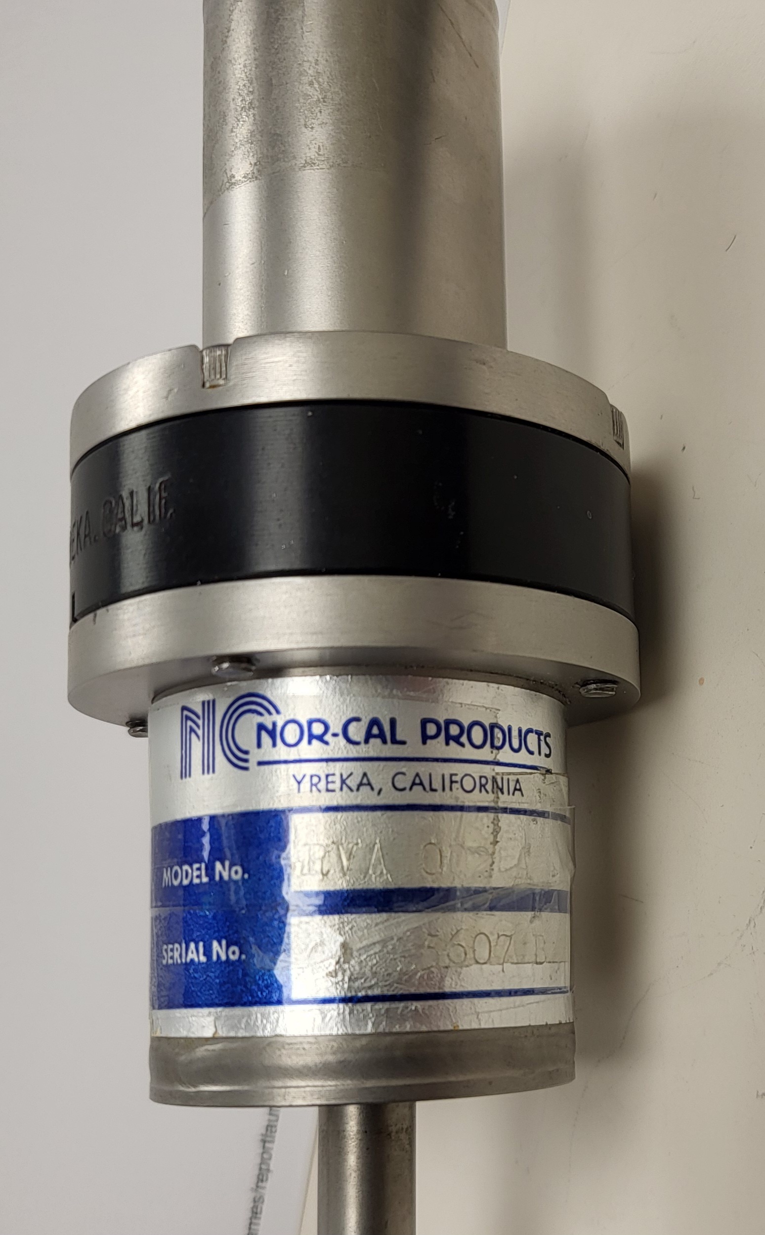 Nor-Cal Vacuum Valve RVA 002 - Vacuum Valves - BMI SURPLUS INC