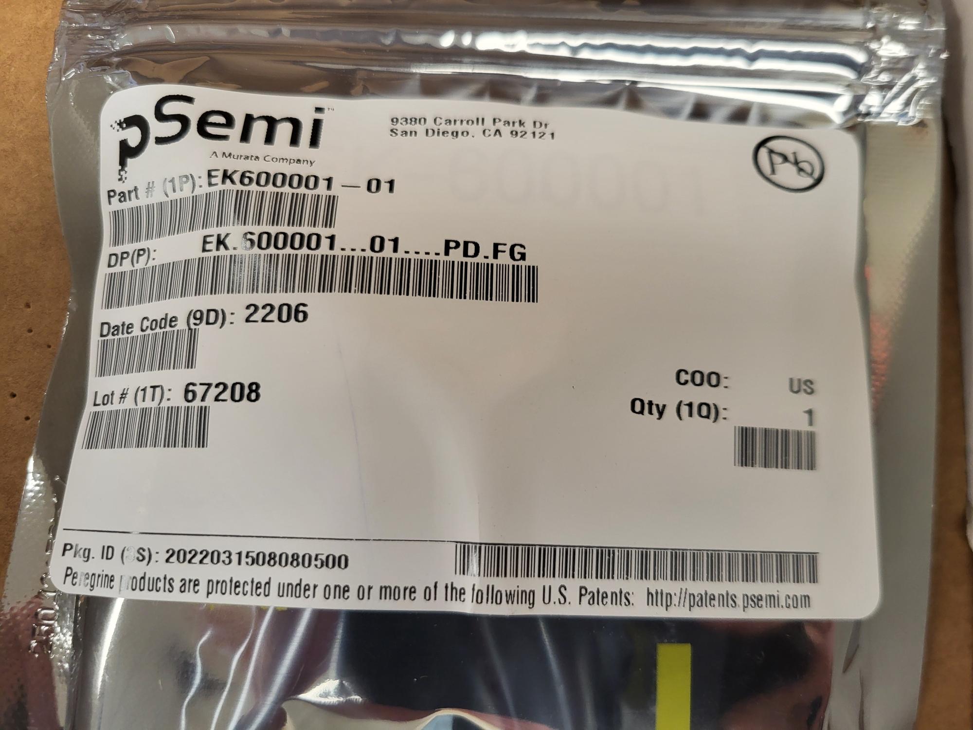 pSemi EK43704-12 Evaluation Board - Circuit Board Modules, Evaluation ...