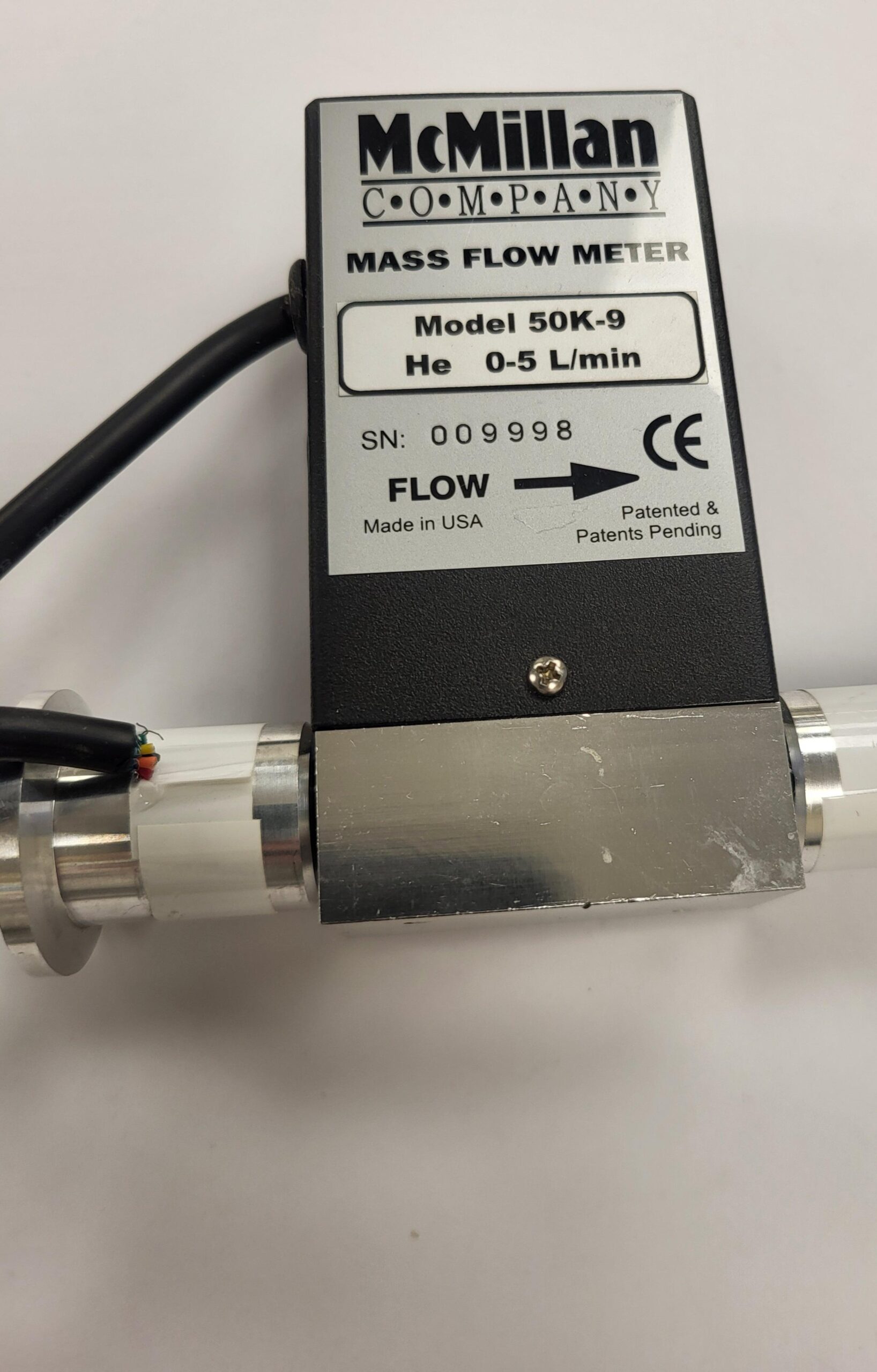 McMillan Company Mass Flow Meter 50K-9 - Lab Accessories - BMI SURPLUS INC