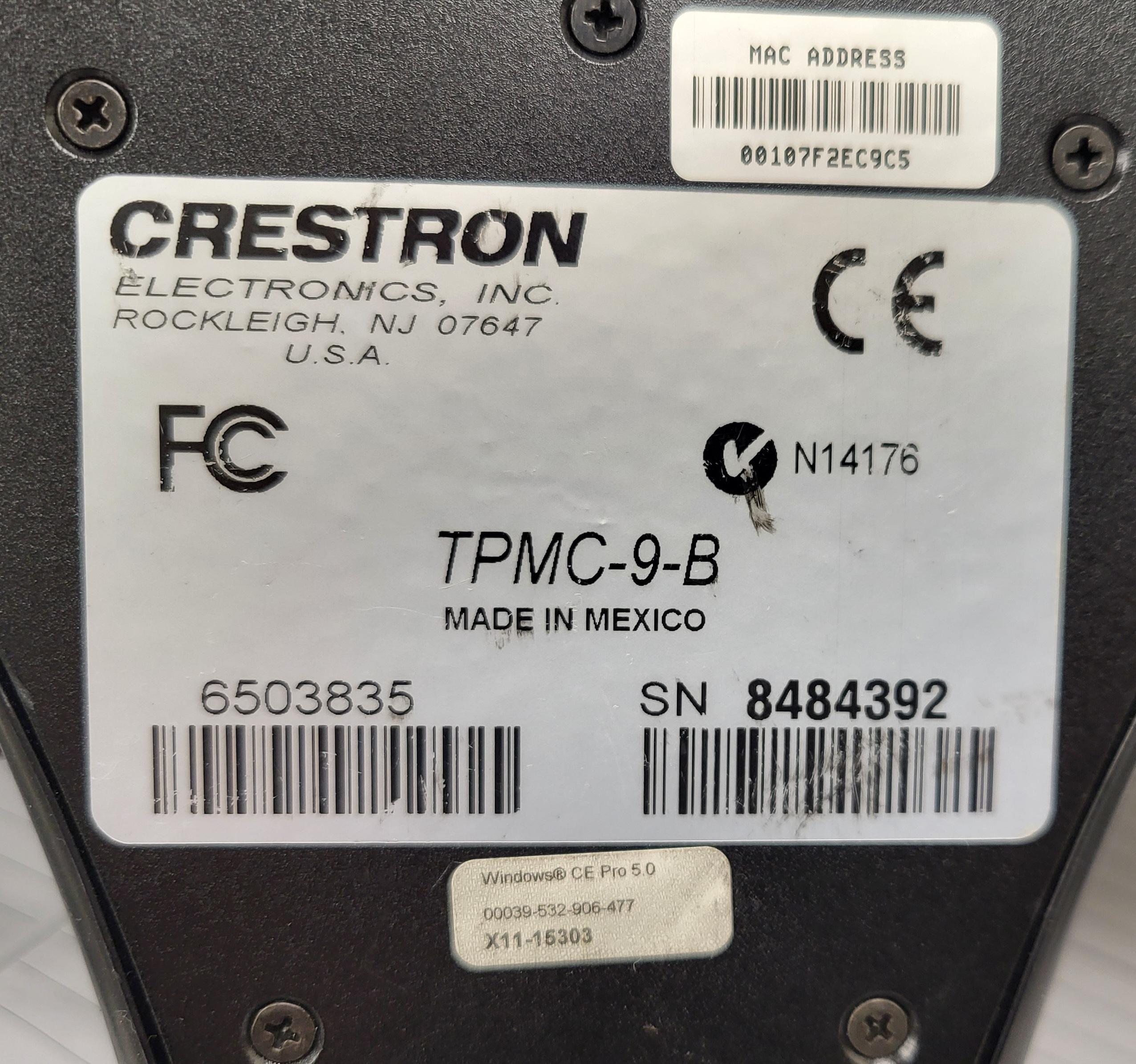 Crestron TPMC-9-B Touch Screen