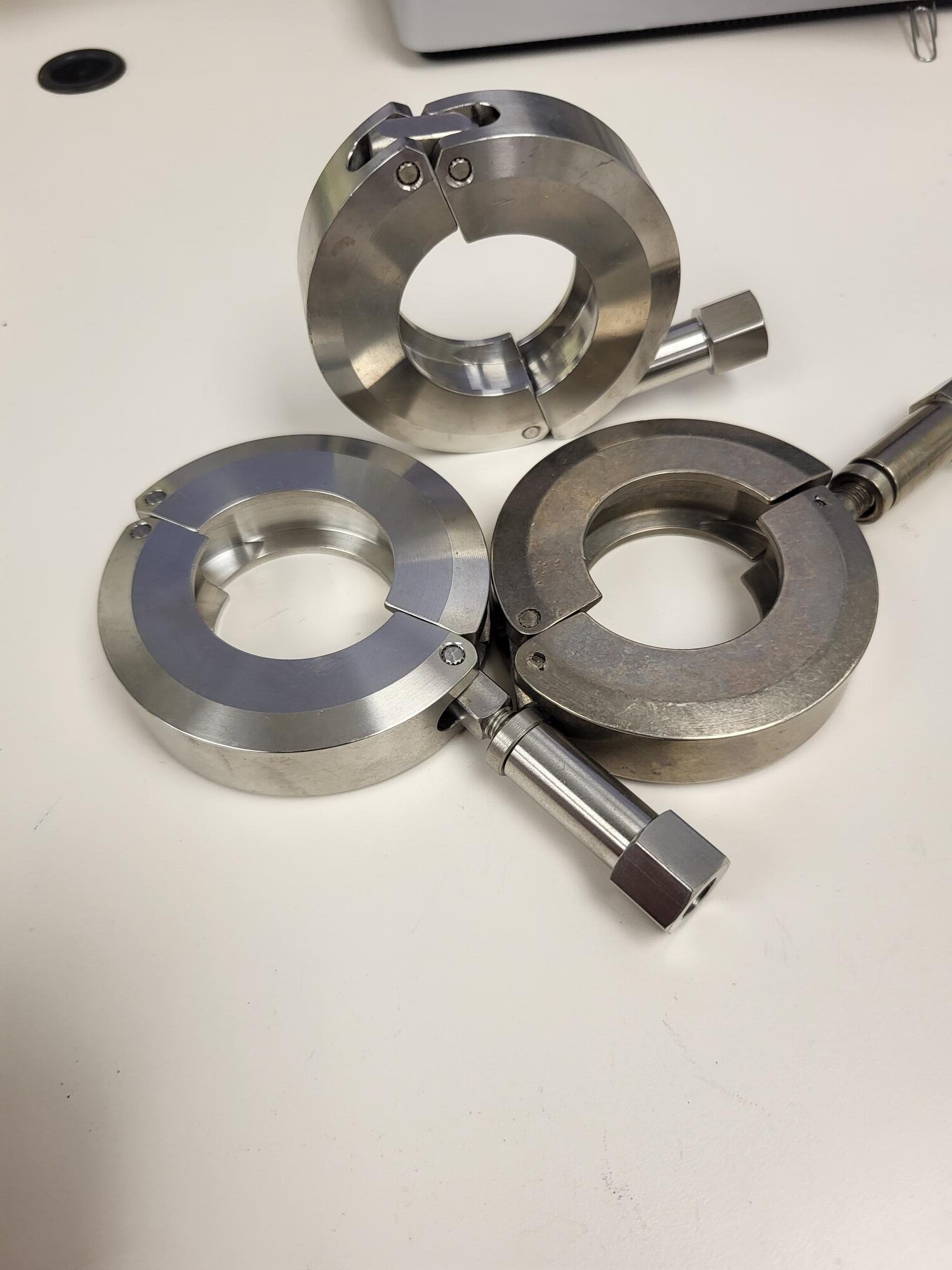 Stainless Steel Vacuum C Clamp - Vacuum Equipment - BMI SURPLUS INC