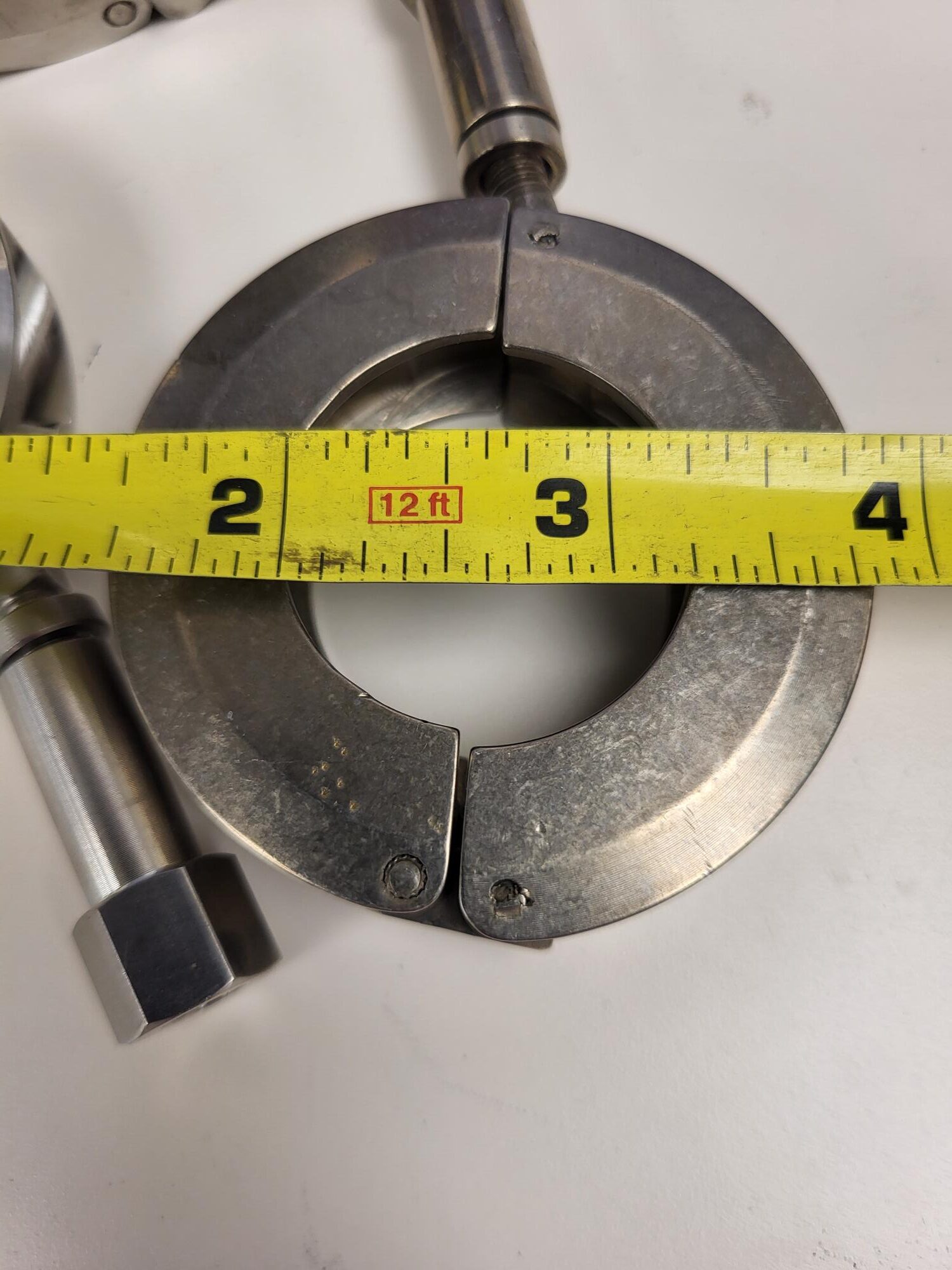 Stainless Steel Vacuum C Clamp - Vacuum Equipment - BMI SURPLUS INC