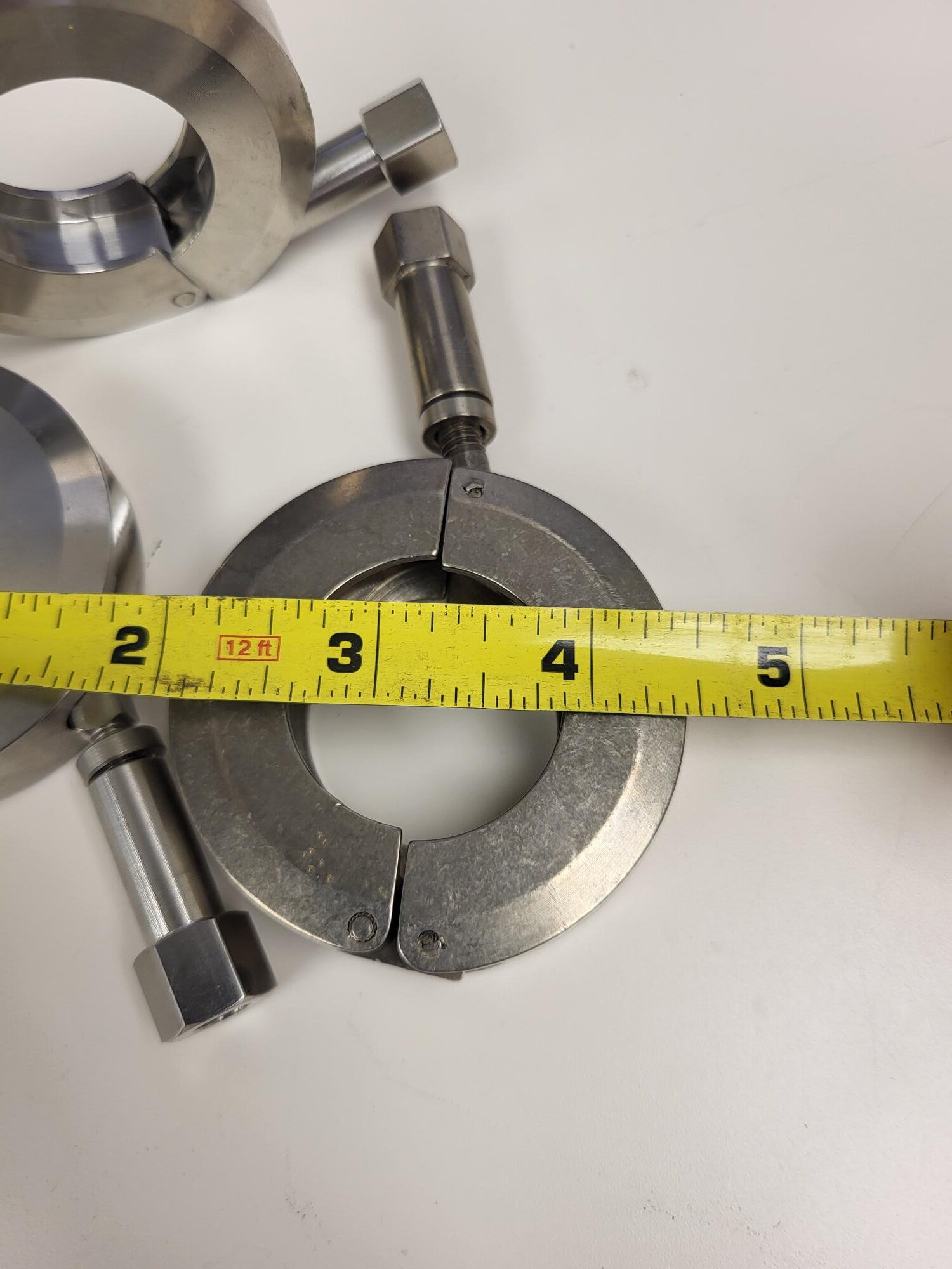 Stainless Steel Vacuum C Clamp - Vacuum Equipment - BMI SURPLUS INC