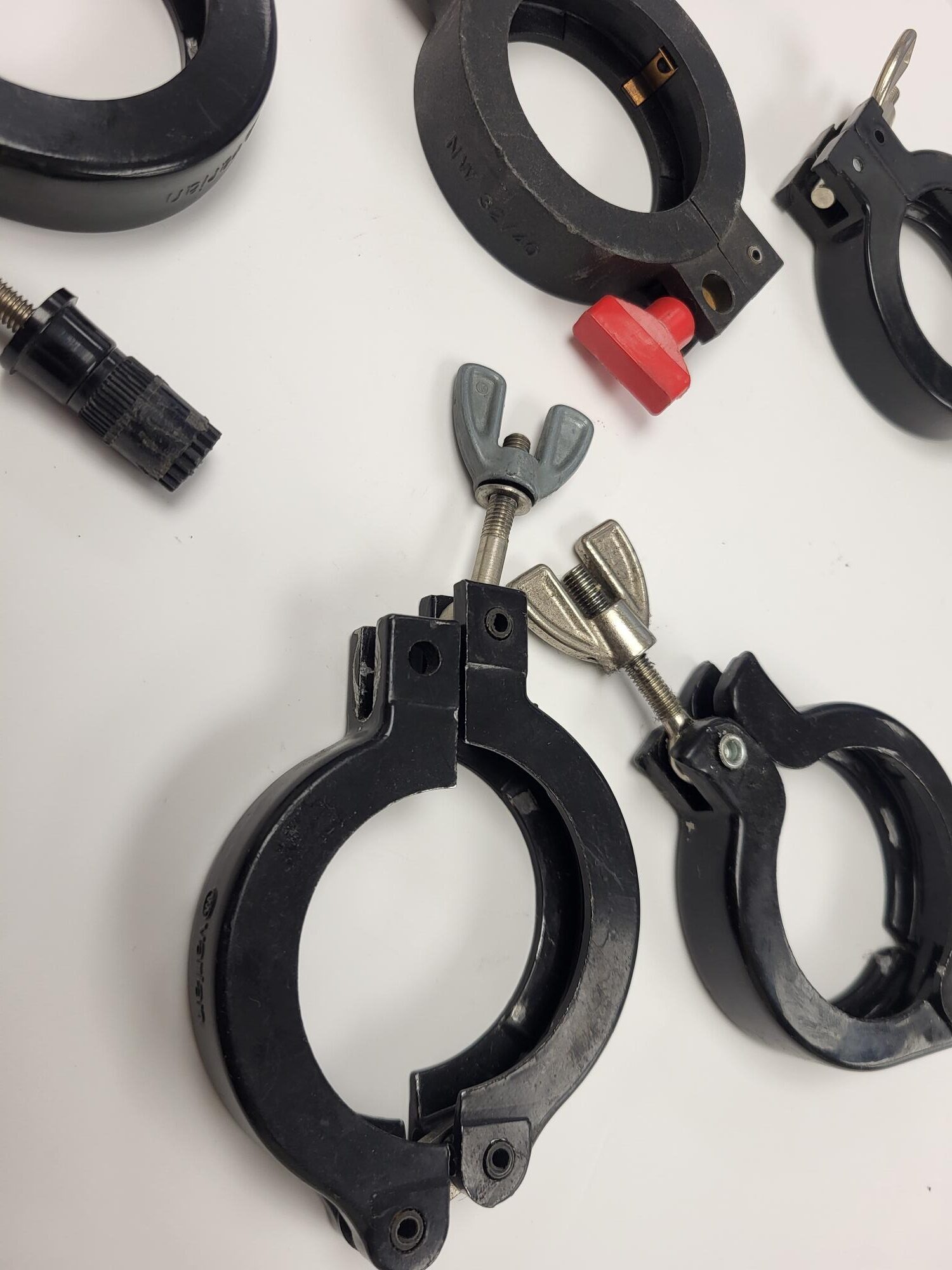 Hinged Swing Polymer Vacuum Clamp - Vacuum Equipment - BMI SURPLUS INC