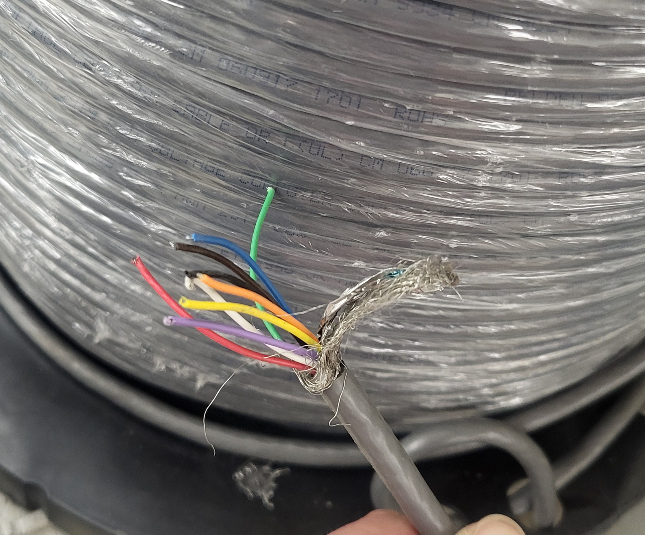 Belden 21 AWG Cable Conductor Wire Spool - Wire and Cable - BMI SURPLUS INC