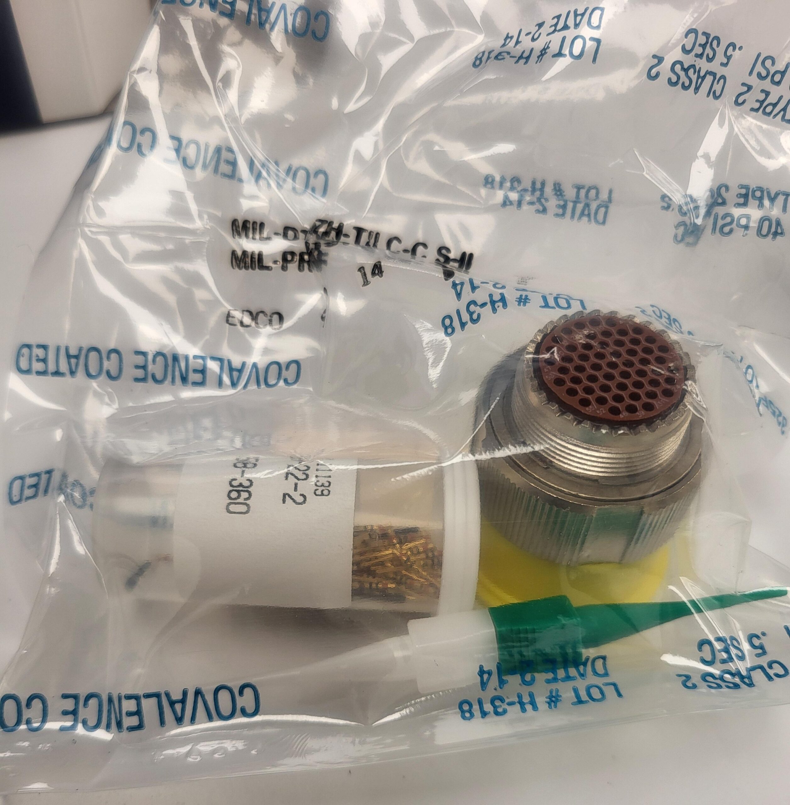 PEI-Genesis Mil Spec Connector D38999/26GE35PN - Multi-Pin and Mil-Spec ...