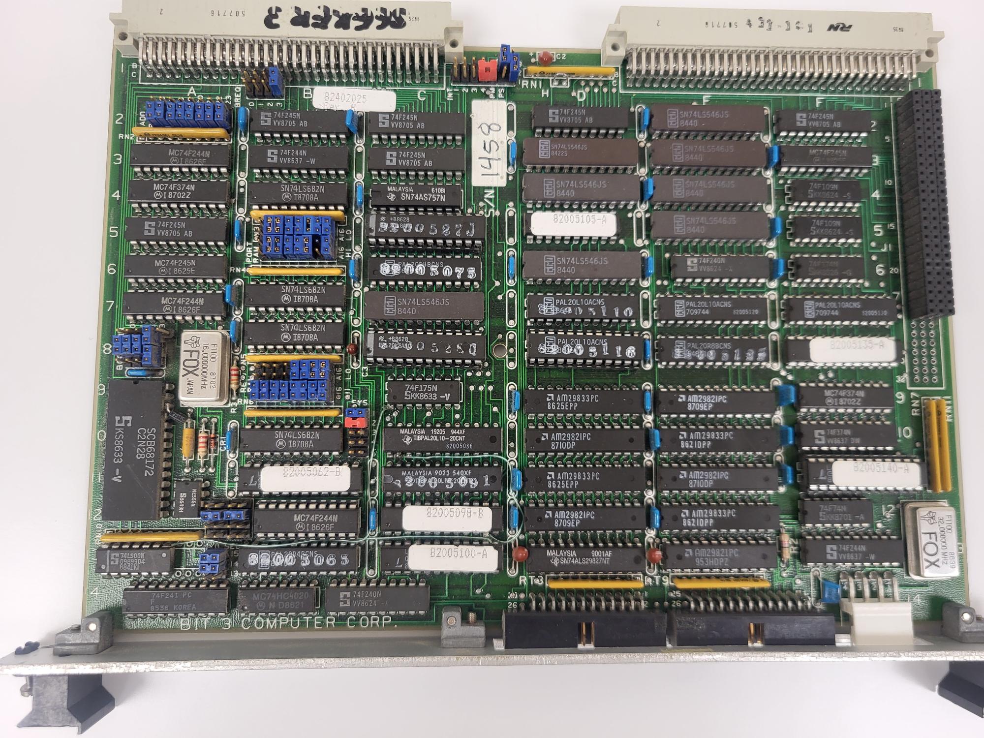 Bit3 Computer Corp VME Computer Module - Circuit Board Modules - BMI ...