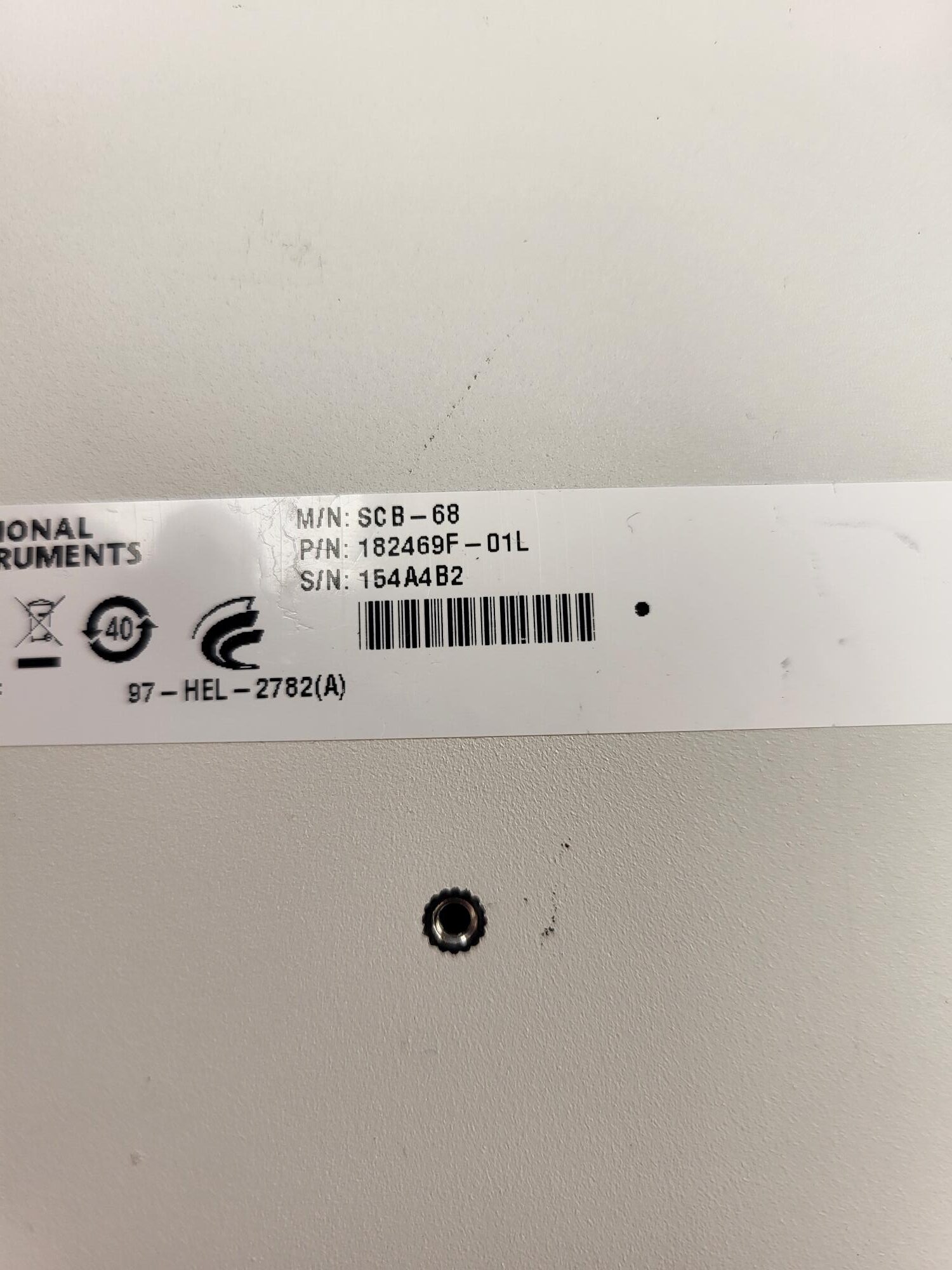 National Instruments SCB-68 Shielded Connector Block - Computer ...