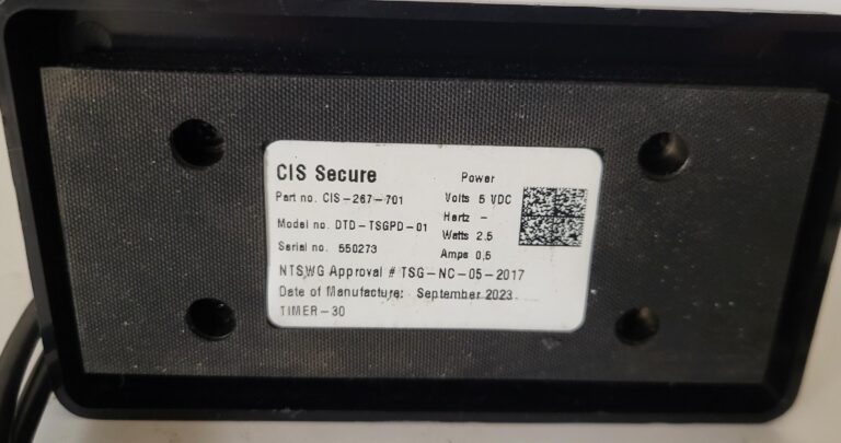 CIS Secure TSG USB Positive Disconnect Device CIS-267-701