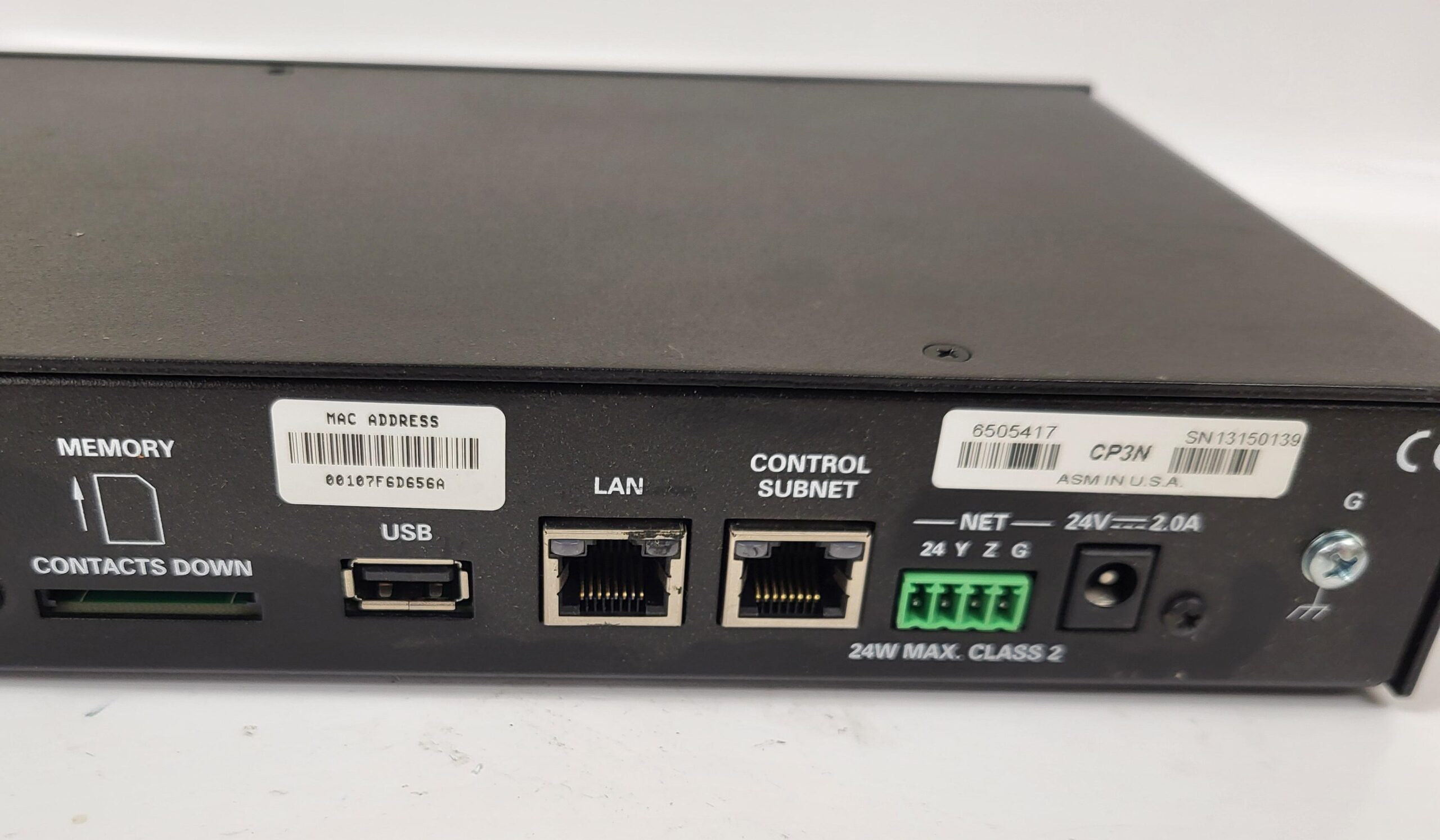 Crestron CP3N 3-Series System Processor Controller