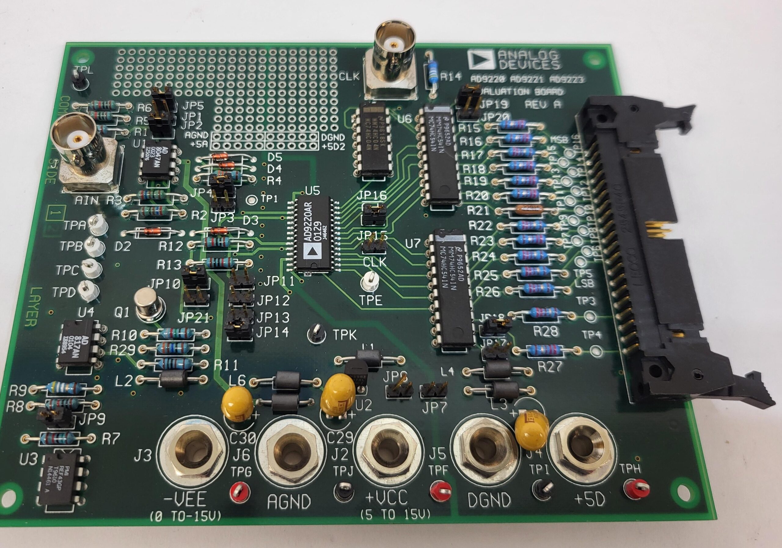 Analog Devices Evaluation Board AD9220, AD9221, AD9223 Rev A